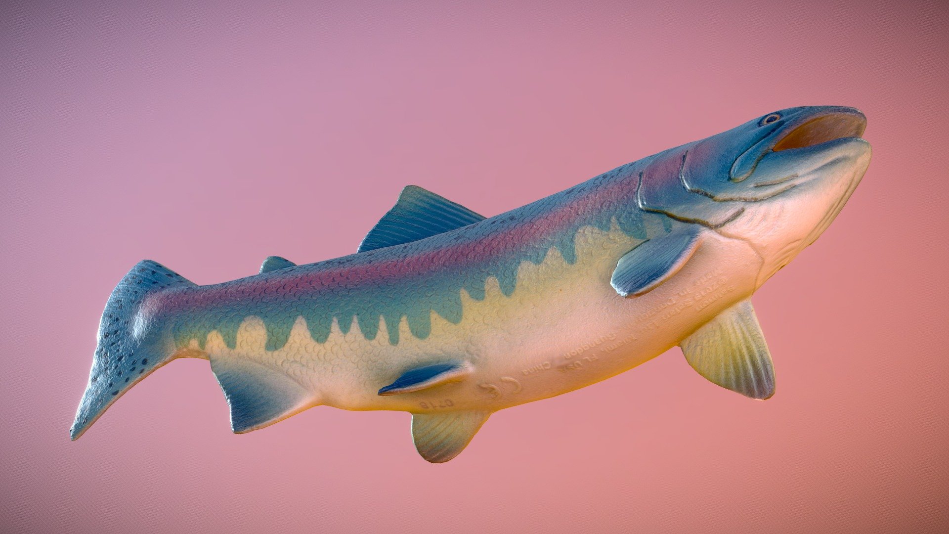 Salmon toy - Buy Royalty Free 3D model by omegadarling [c0ae1f1 ...