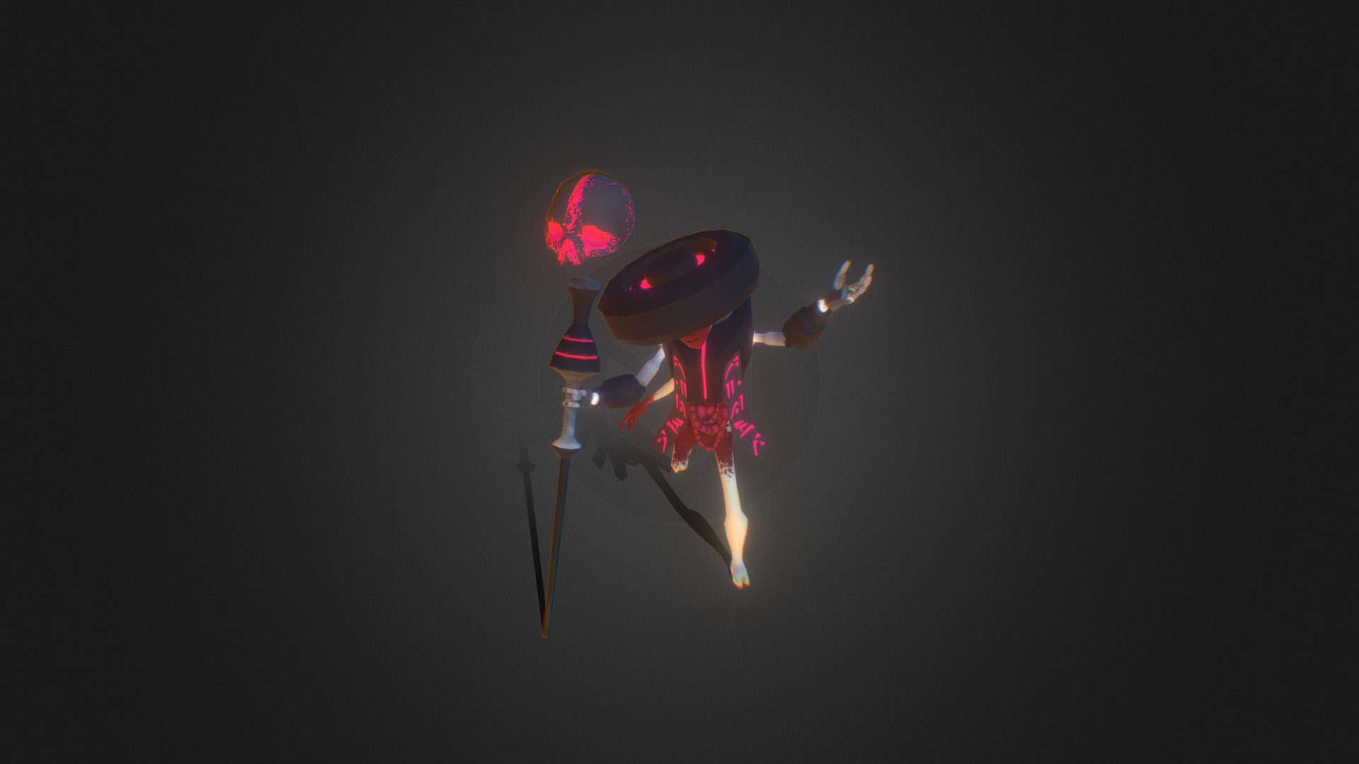alien zombie cyborg necromancer - 3D model by adamboross802 [c0ae24a ...