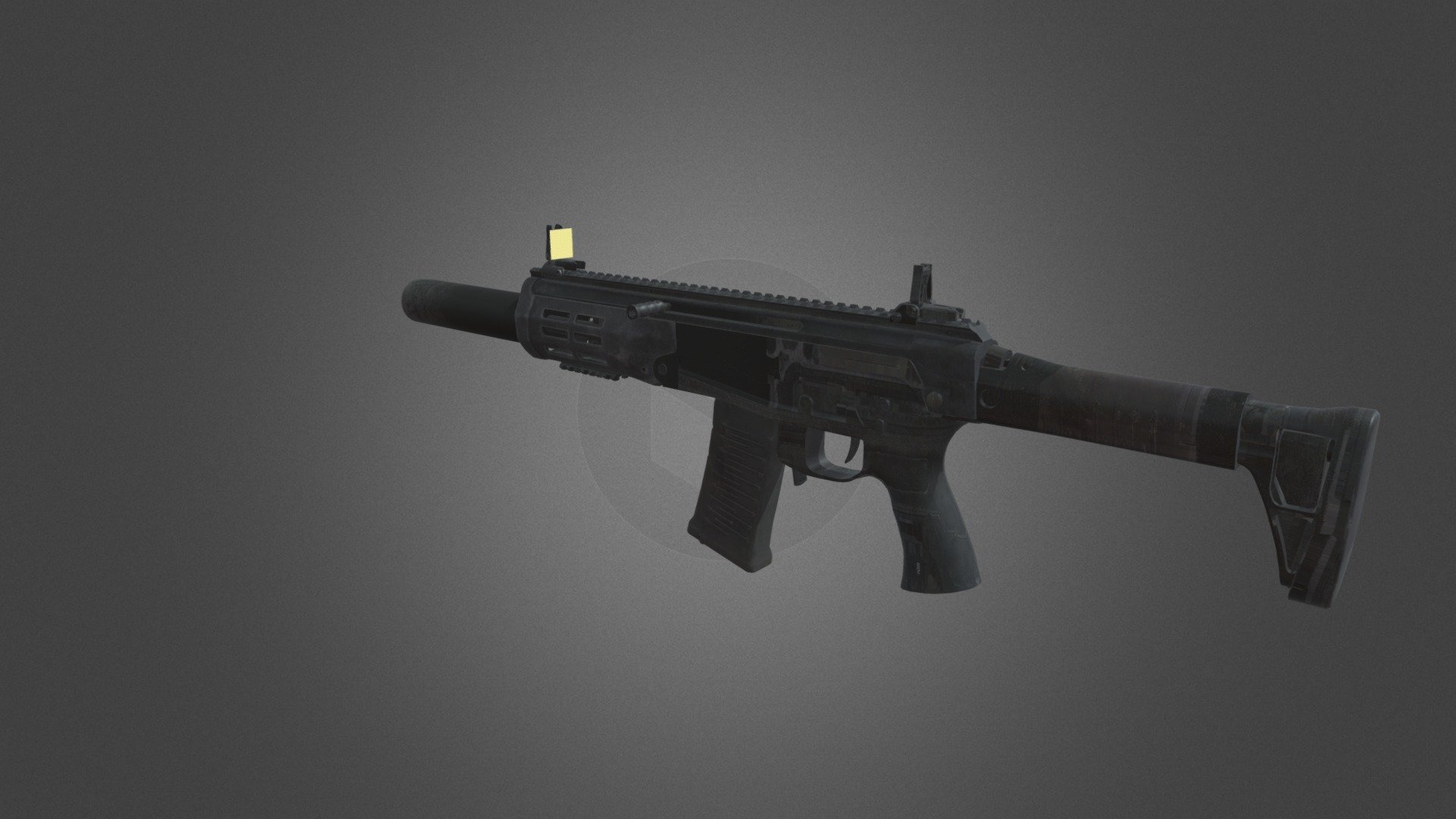 Автомат "АМБ-17" STALCRAFT:X - 3D model by MiamiMen [c0ae6c8] - Sketchfab