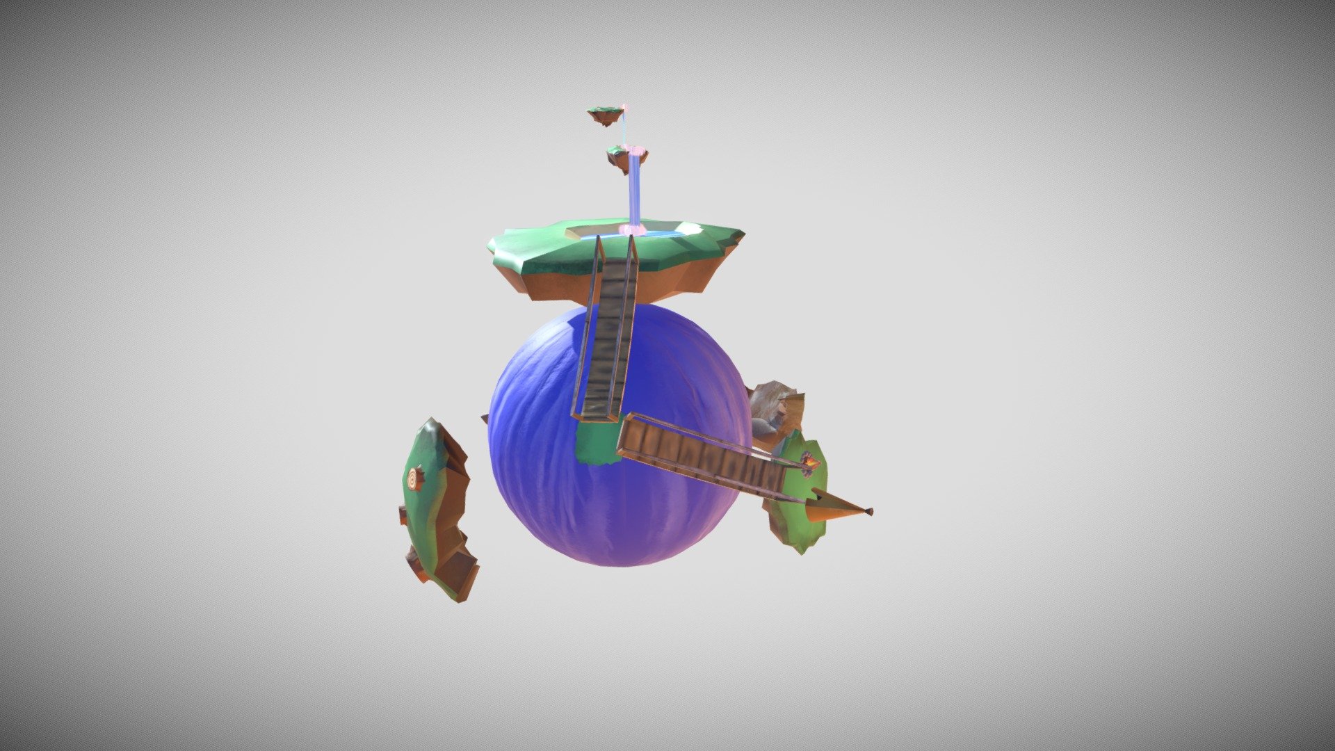 Mini-Planet - 3D model by iandooleykc (@iankc) [c0b2310] - Sketchfab