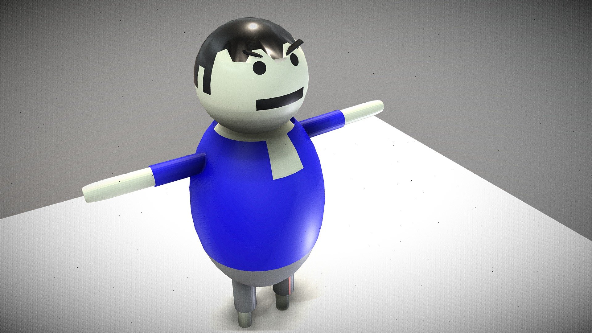 Chracter Mjo - Download Free 3D model by Arham Abdullah ...