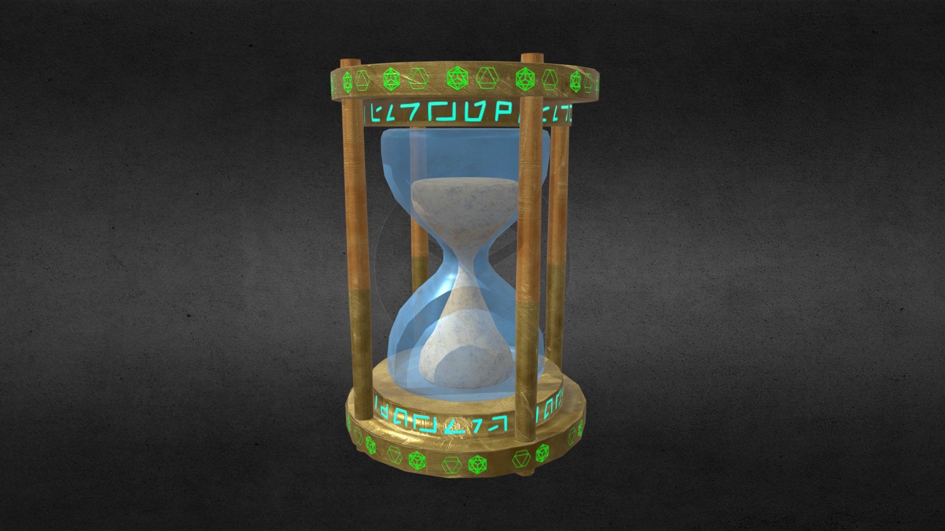 Hourglass - Download Free 3D model by Samuel6012 (@HSIEN_JEN_CHIU ...