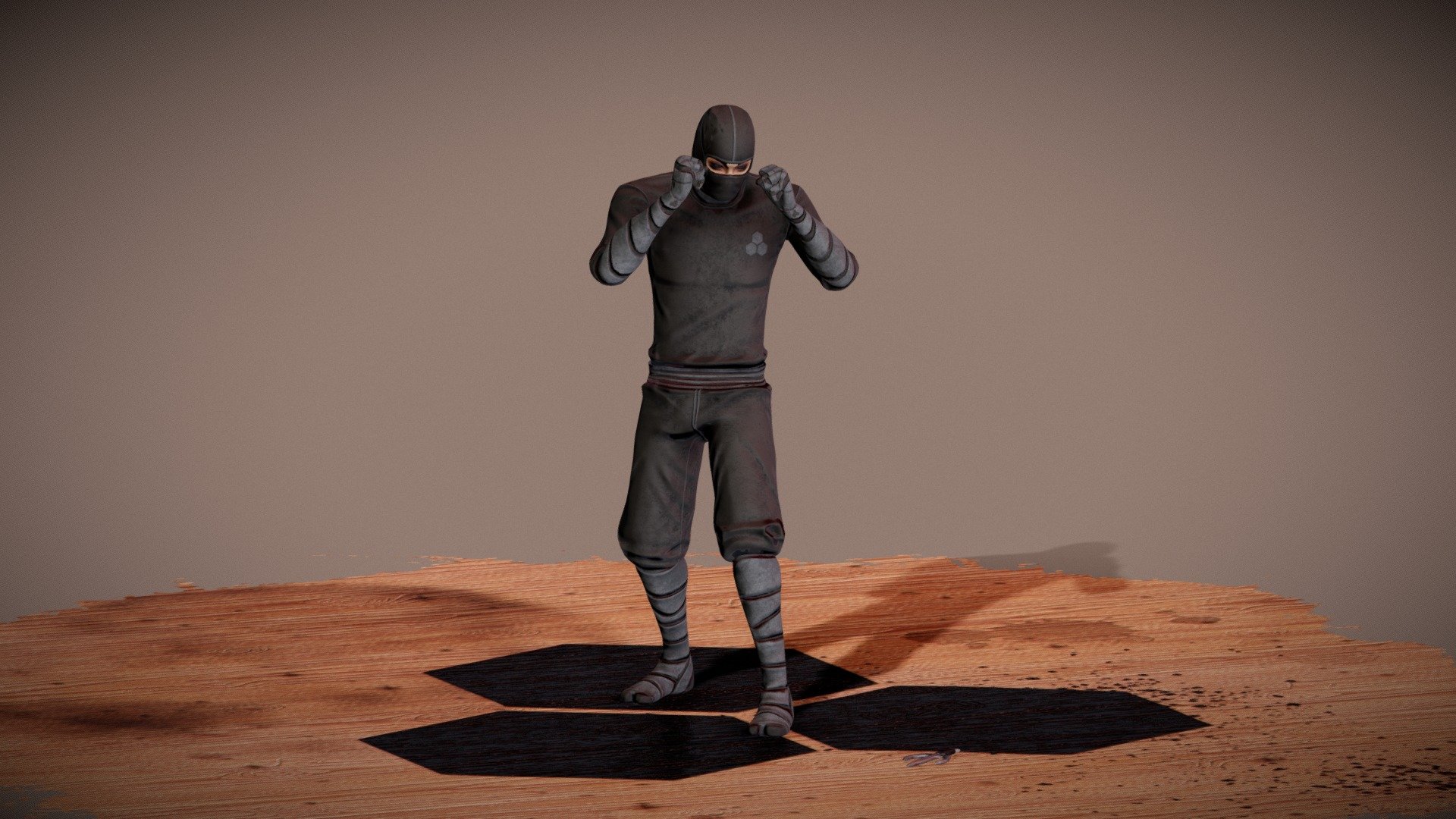 Ninja Training - 3D model by Erico Detoffol (@erico.dtf) [c0b585b ...