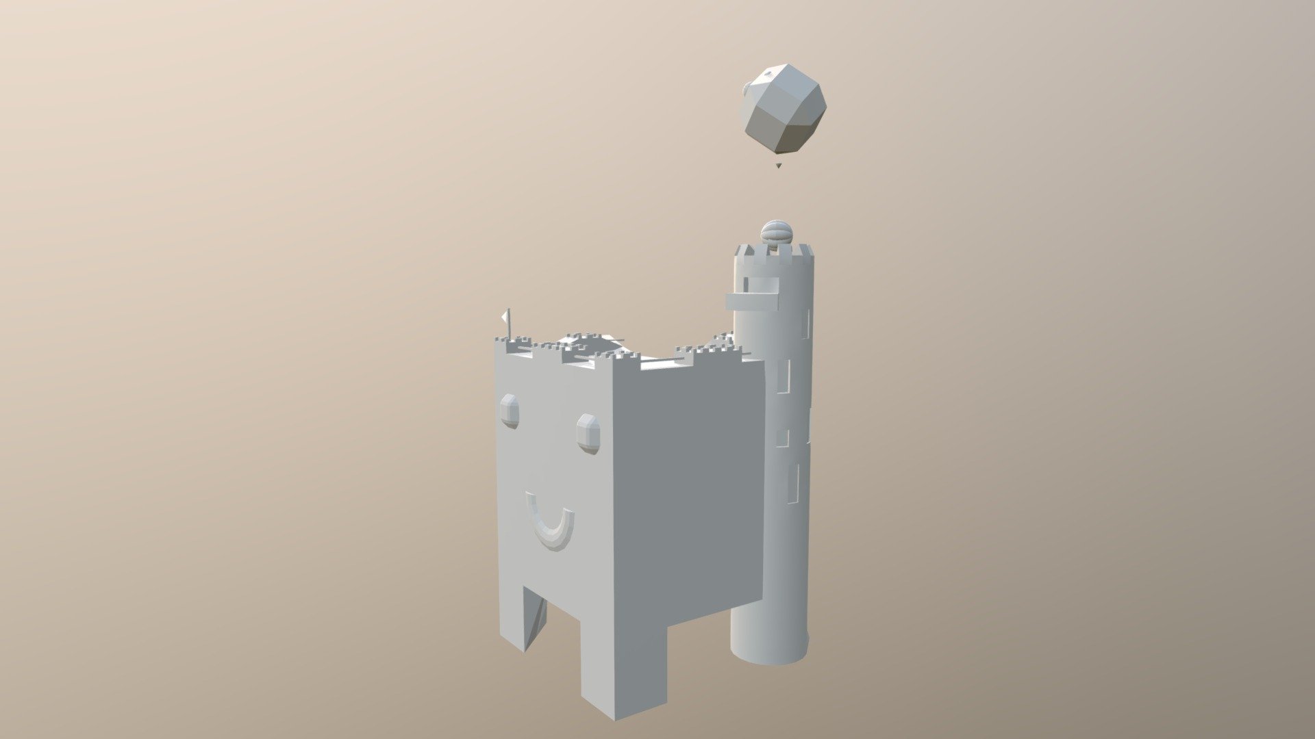 Living Castle - 3D model by BWestonOfficial [c0b5fa5] - Sketchfab