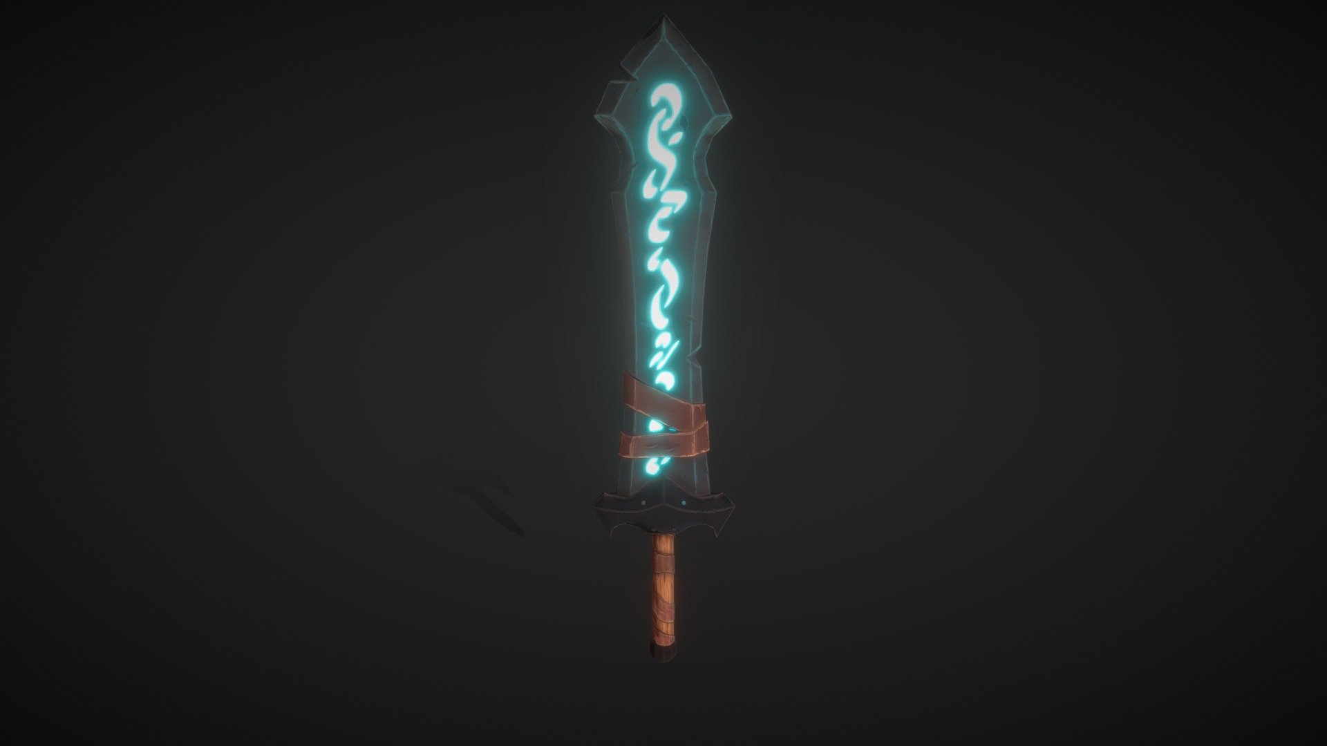 Arcane Sword - Download Free 3D model by Matteo Scarcella (@sidca ...