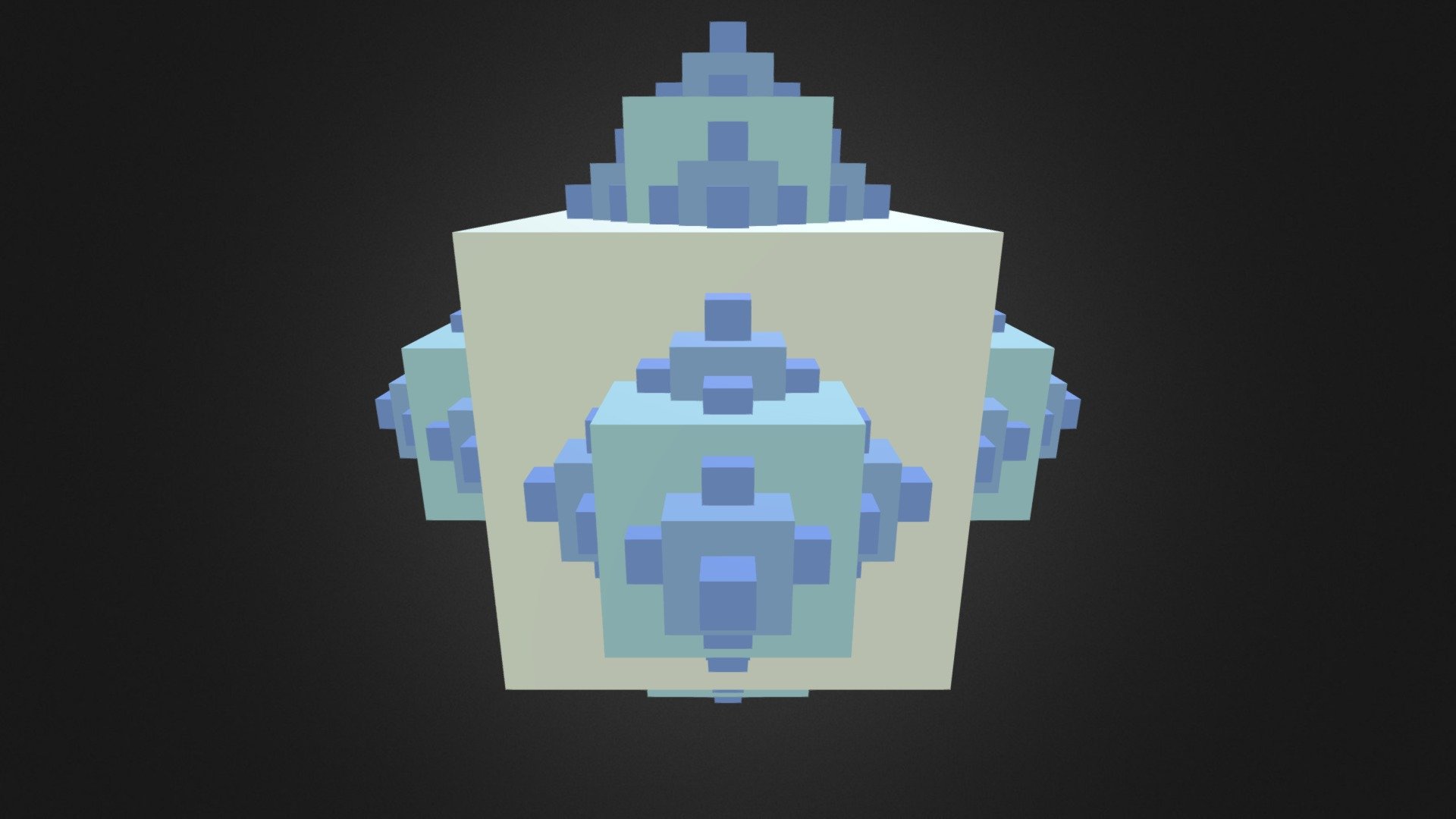 Fractal Cube - Download Free 3D model by Julien Geiger (@prlayton ...
