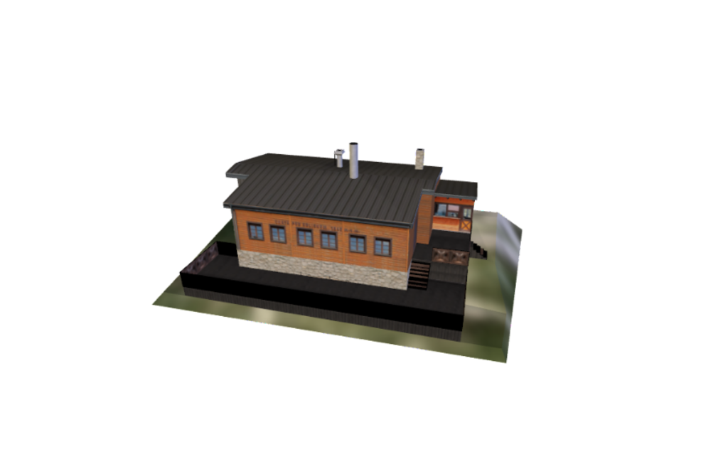 Chata pod Soliskom - 3D model by 3D model, s.r.o (@3dmodel) [c0ba16b ...