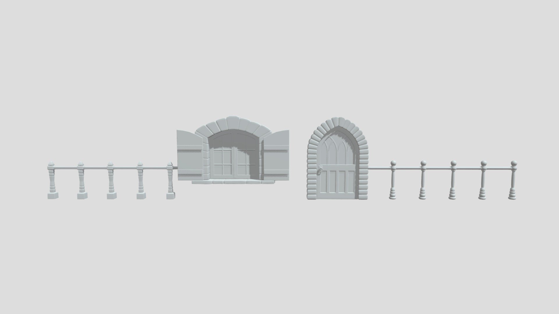 Modular Pieces - 3D model by emilybuller [c0ba1db] - Sketchfab