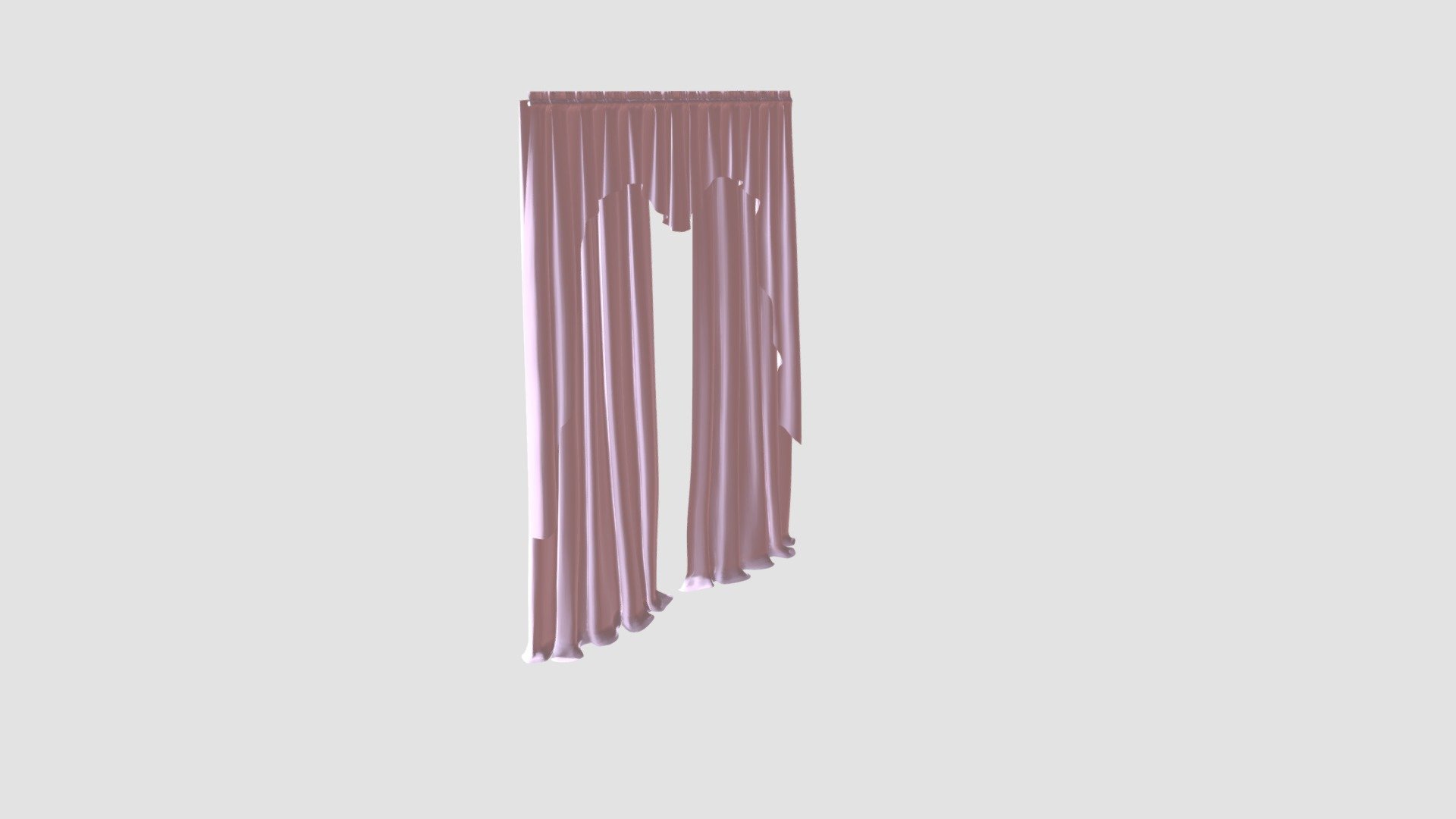 curtain - Buy Royalty Free 3D model by Evermotion [c0bcca9] - Sketchfab ...