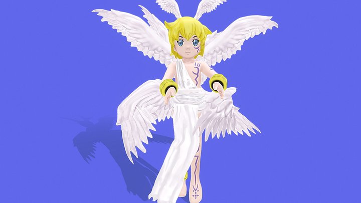 Lucemon 3D models - Sketchfab