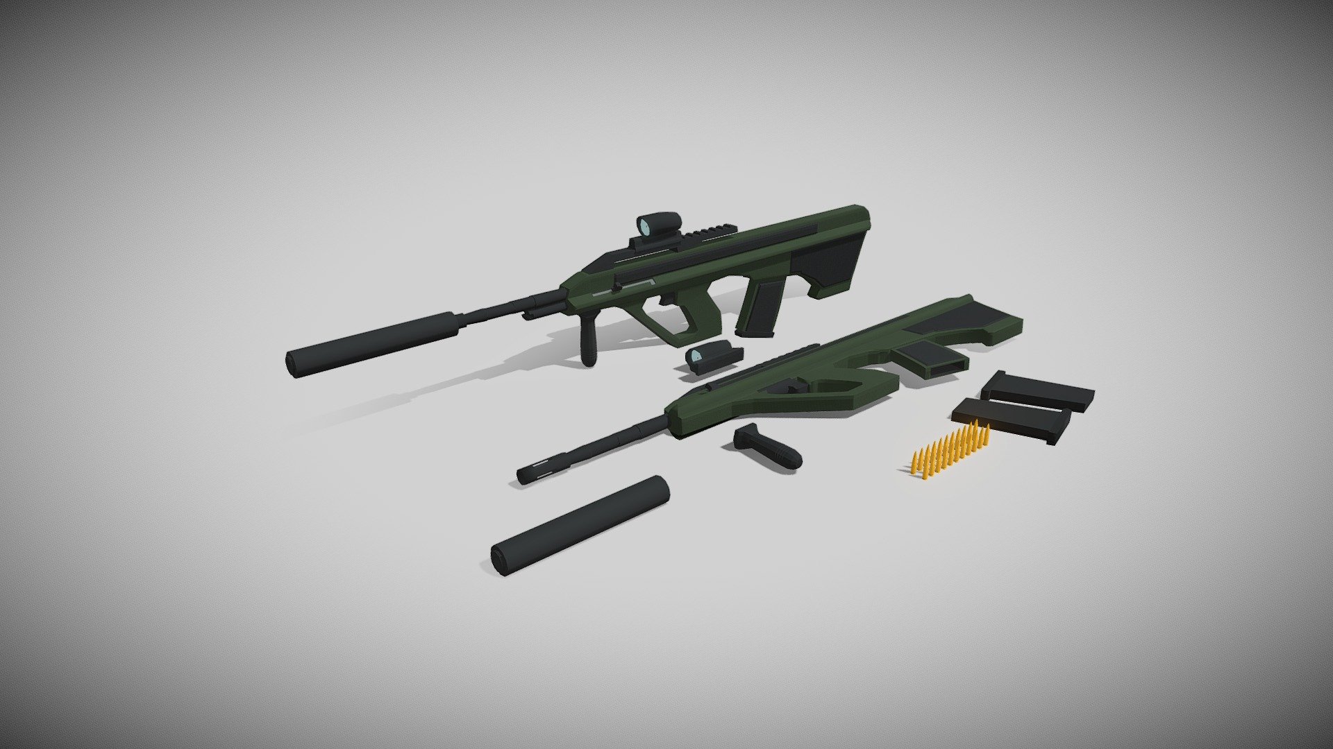 AUG - Download Free 3D model by Weitstern (@mini_fish) [c0bce91 ...
