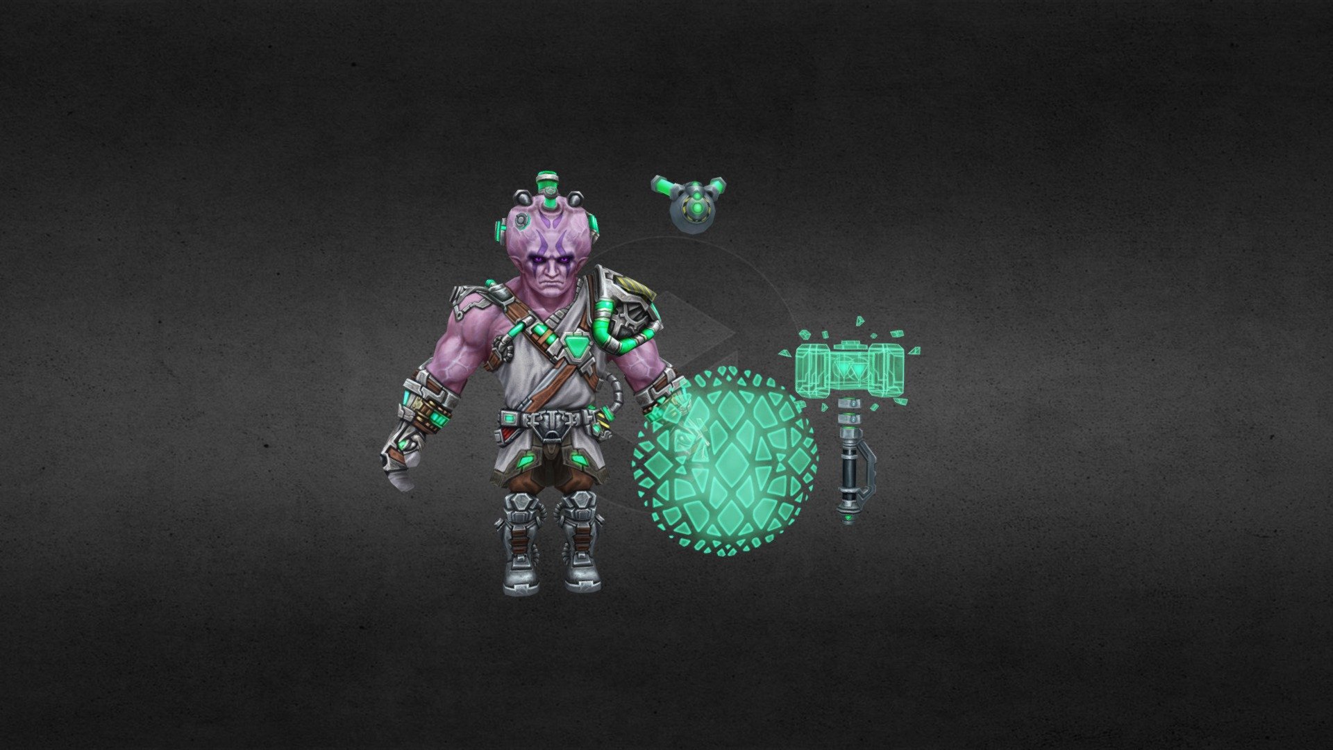 Psyonic_grade_03 - 3D model by CC (@ccsf) [c0be7ee] - Sketchfab
