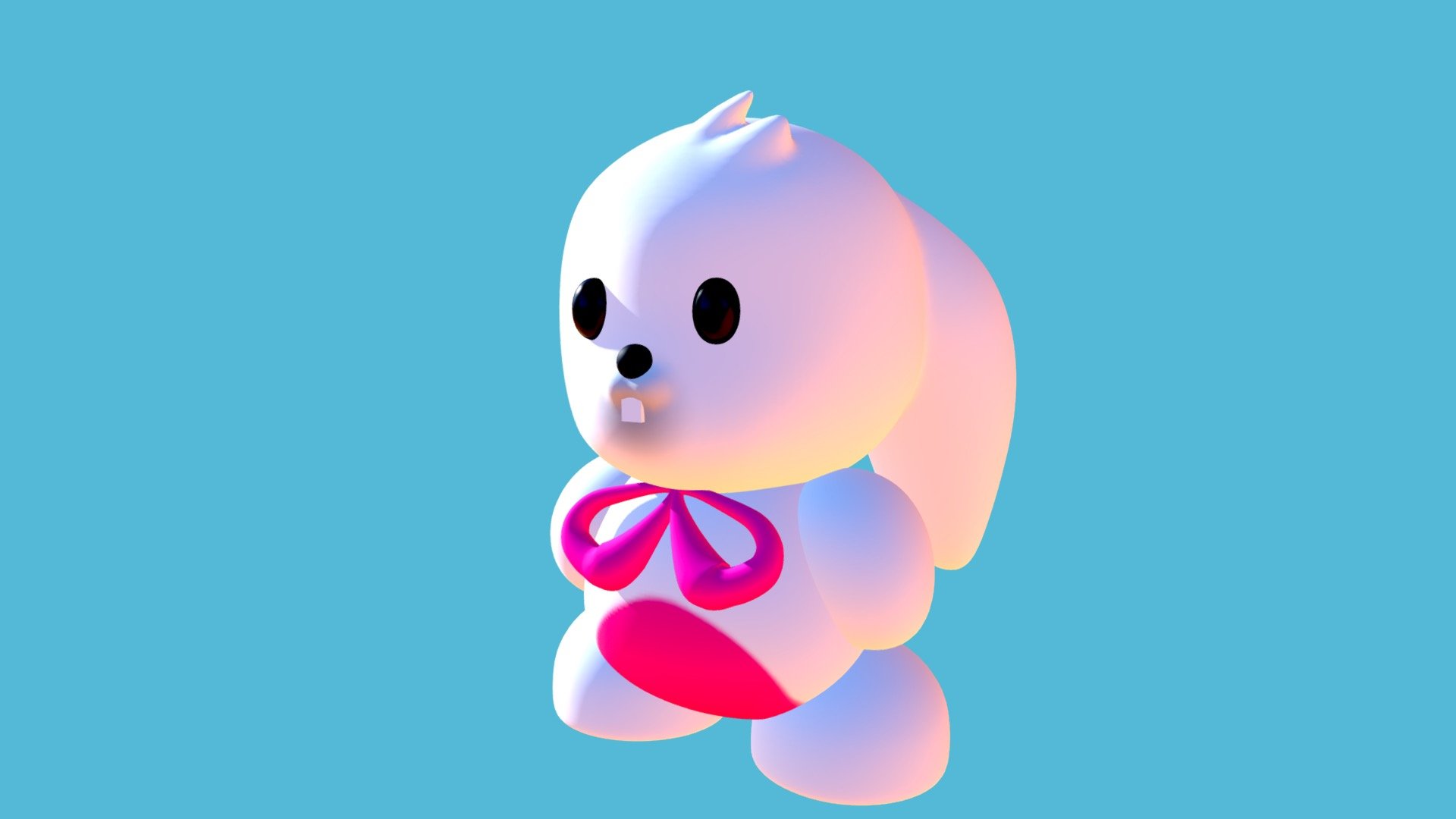 Cute Bunny - Download Free 3D model by hohastudios [c0c0f2d] - Sketchfab