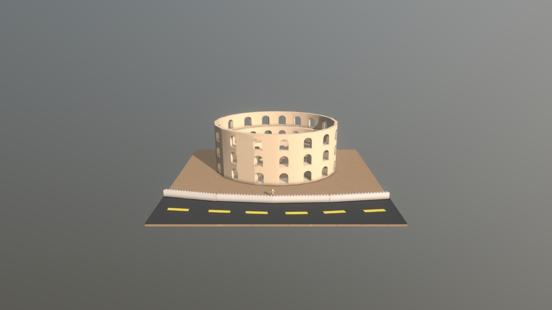 Kai's Colosseum - Download Free 3D model by kolson [c0c1371] - Sketchfab