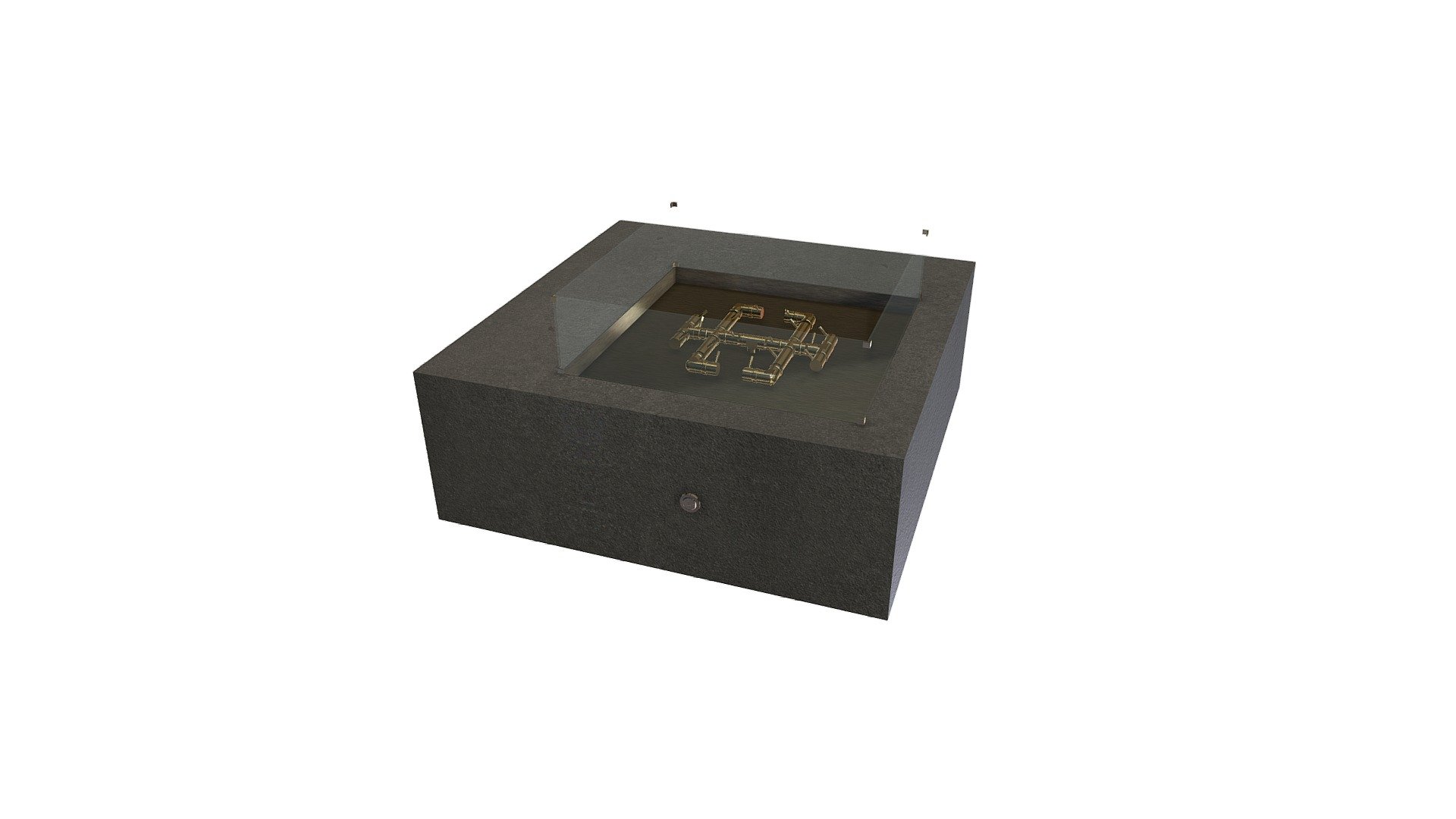 Formluxe Quad Double Offset Fire Table, FormCast - 3D model by Modofire ...