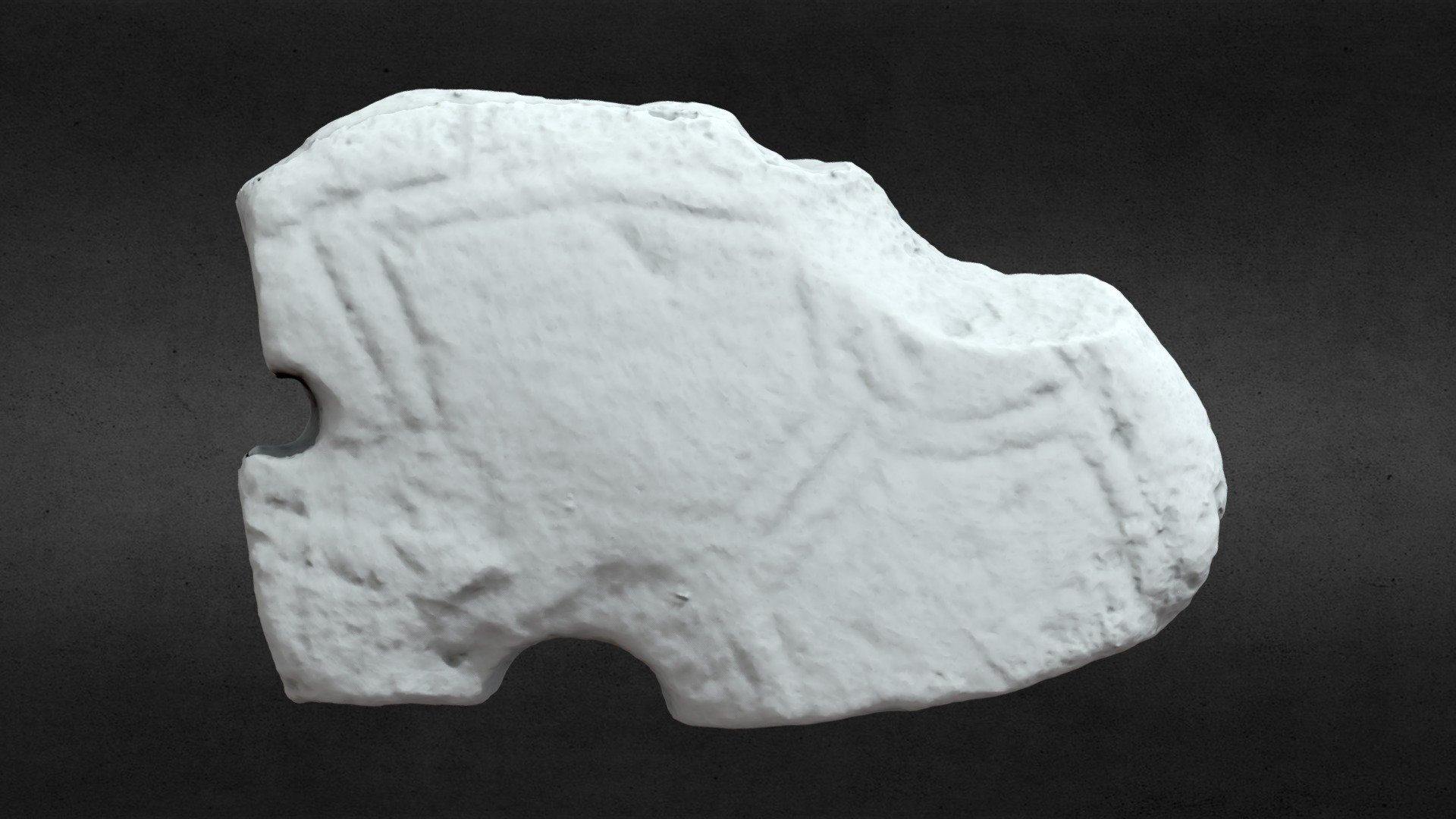 Taghshinny- Cross Inscribed Quernstone - Download Free 3D model by ...