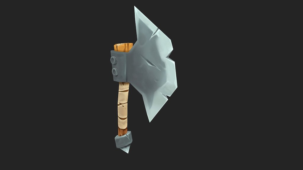 Orc Set - Axe - 3D model by Jason Rumpff (@jrumpff) [c0c4505] - Sketchfab