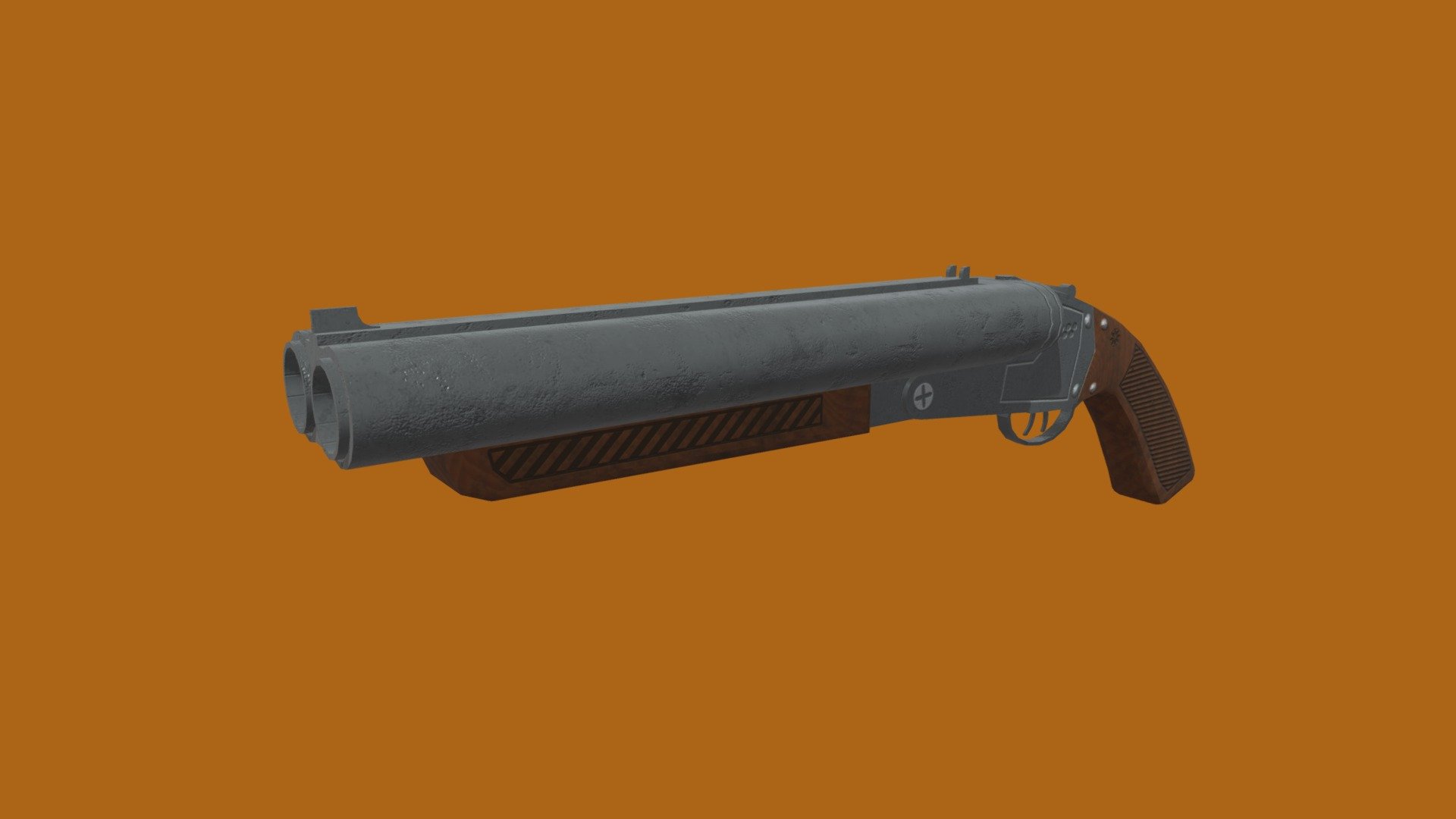 Sawed-Off Shotgun - 3D model by Ivan Ray G. Balidiong ...