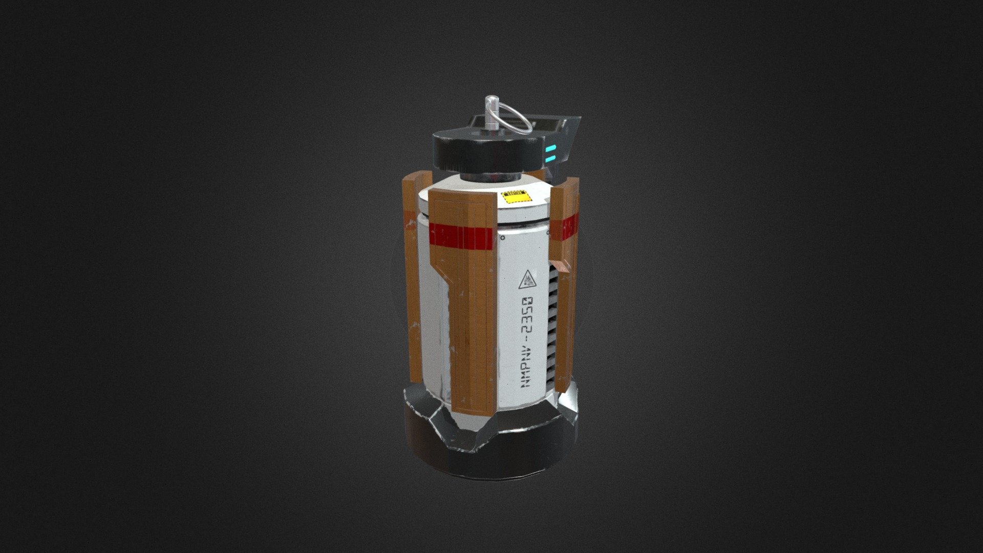 Stun Grenade (Flashbang) 3D Model - 3D model by mayankchauhan69999 ...