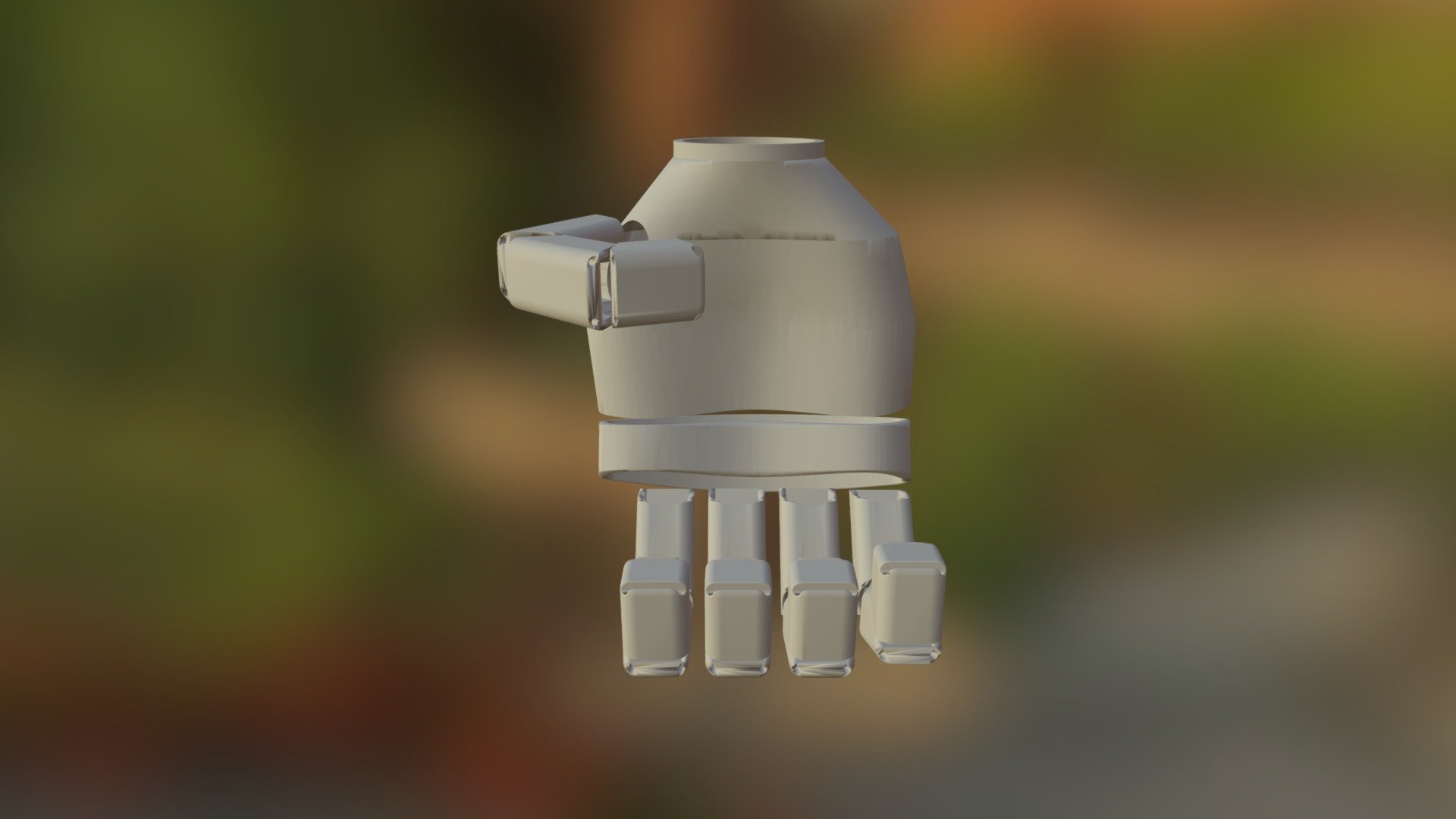 Mechatronic Hand Shell - 3D model by jshum [c0c92fc] - Sketchfab