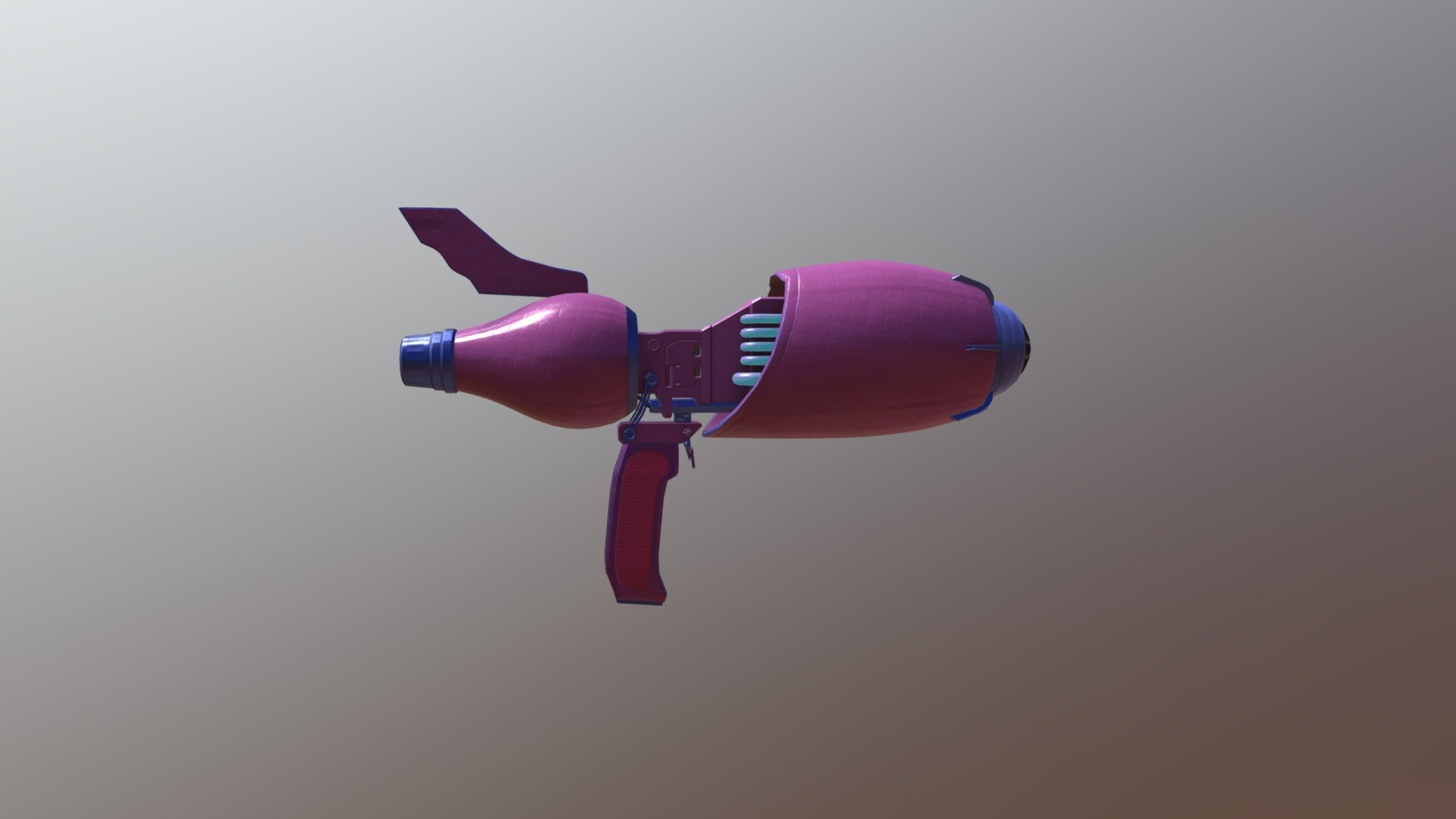 Volta Gun#4 pink skin - 3D model by GameStuffStudio [c0c9546] - Sketchfab