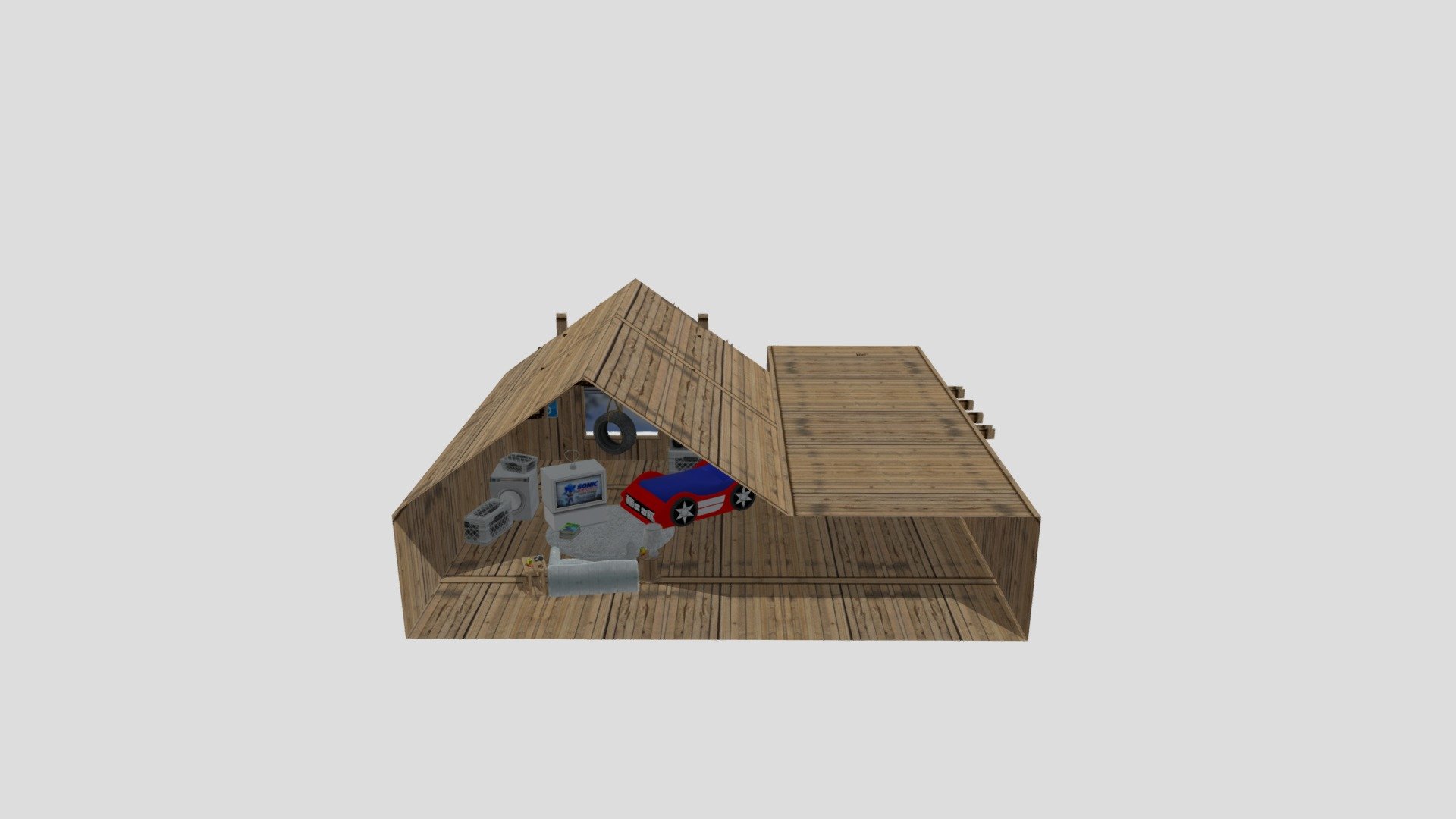 Room Sonic - Download Free 3D model by Guilherme Navarro (@guinavarro ...