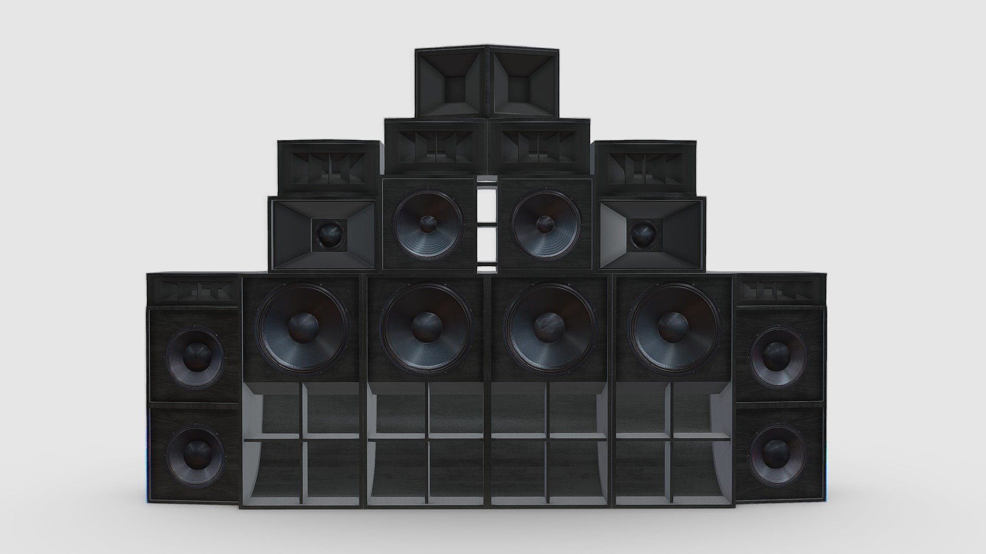 Sound System - Dark - Buy Royalty Free 3D model by 3Dee (@mellydeeis ...
