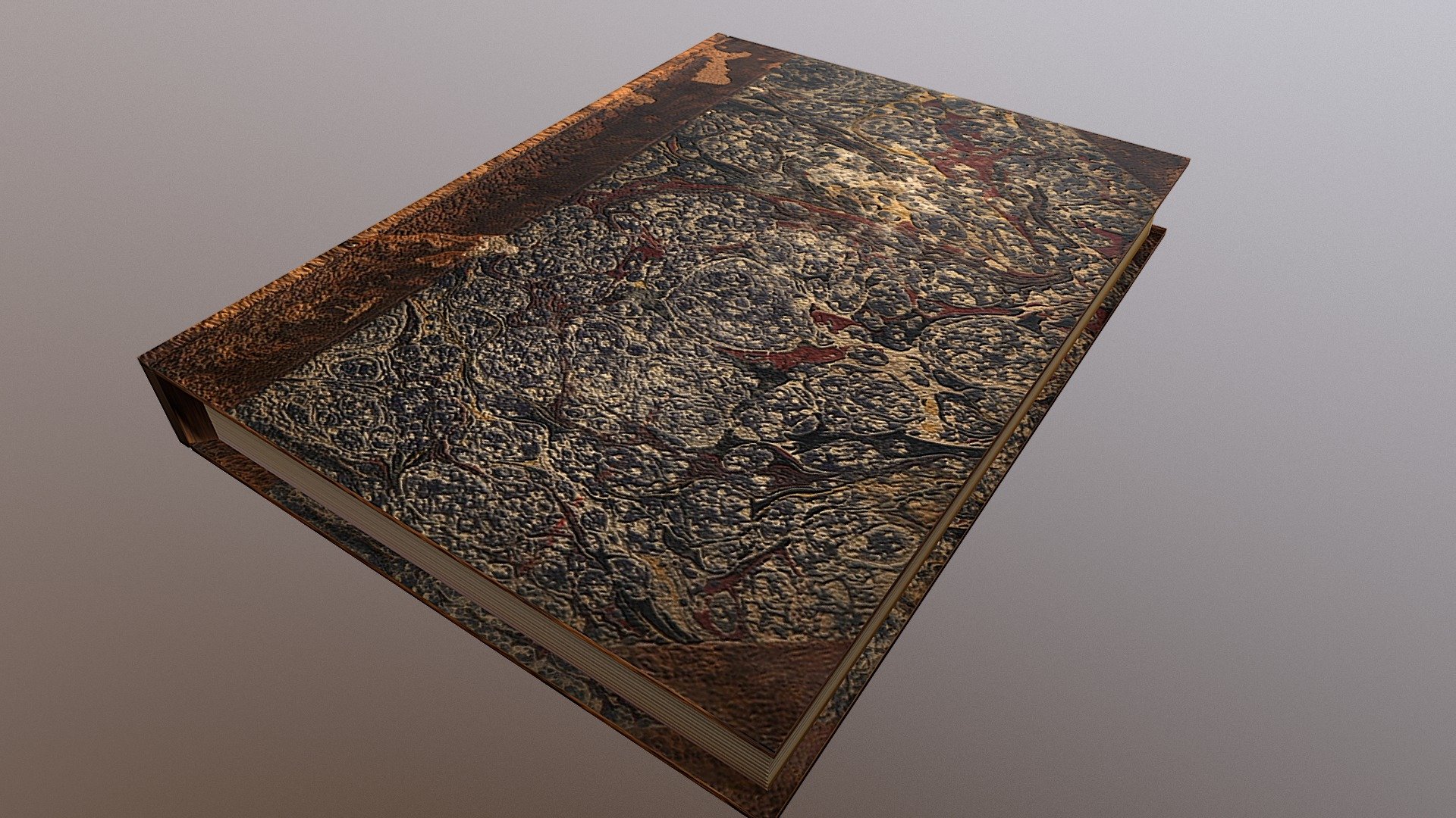 Old Book - 3D model by Torchlight Studio (@Torchlightstudios) [c0cb57f ...