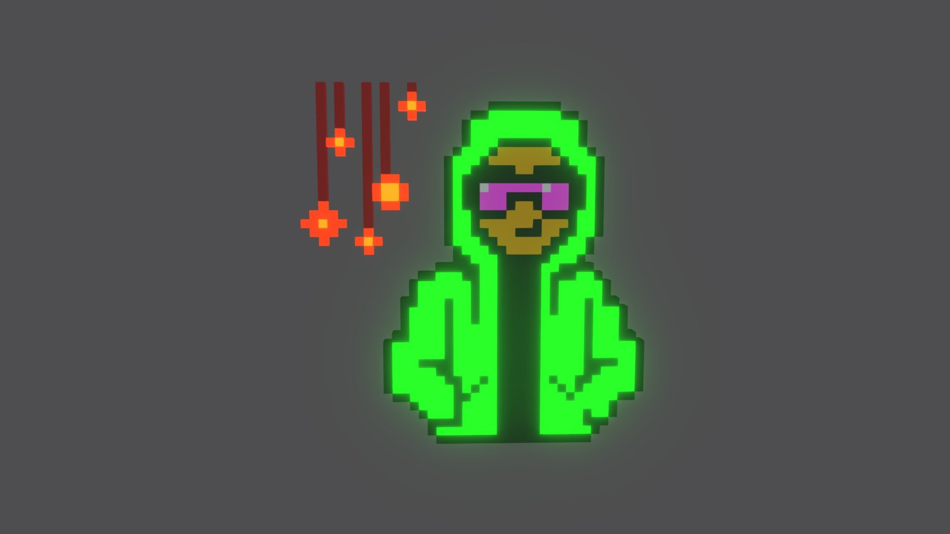 a green voxel man - Download Free 3D model by alina_dreiman [c0cd799 ...