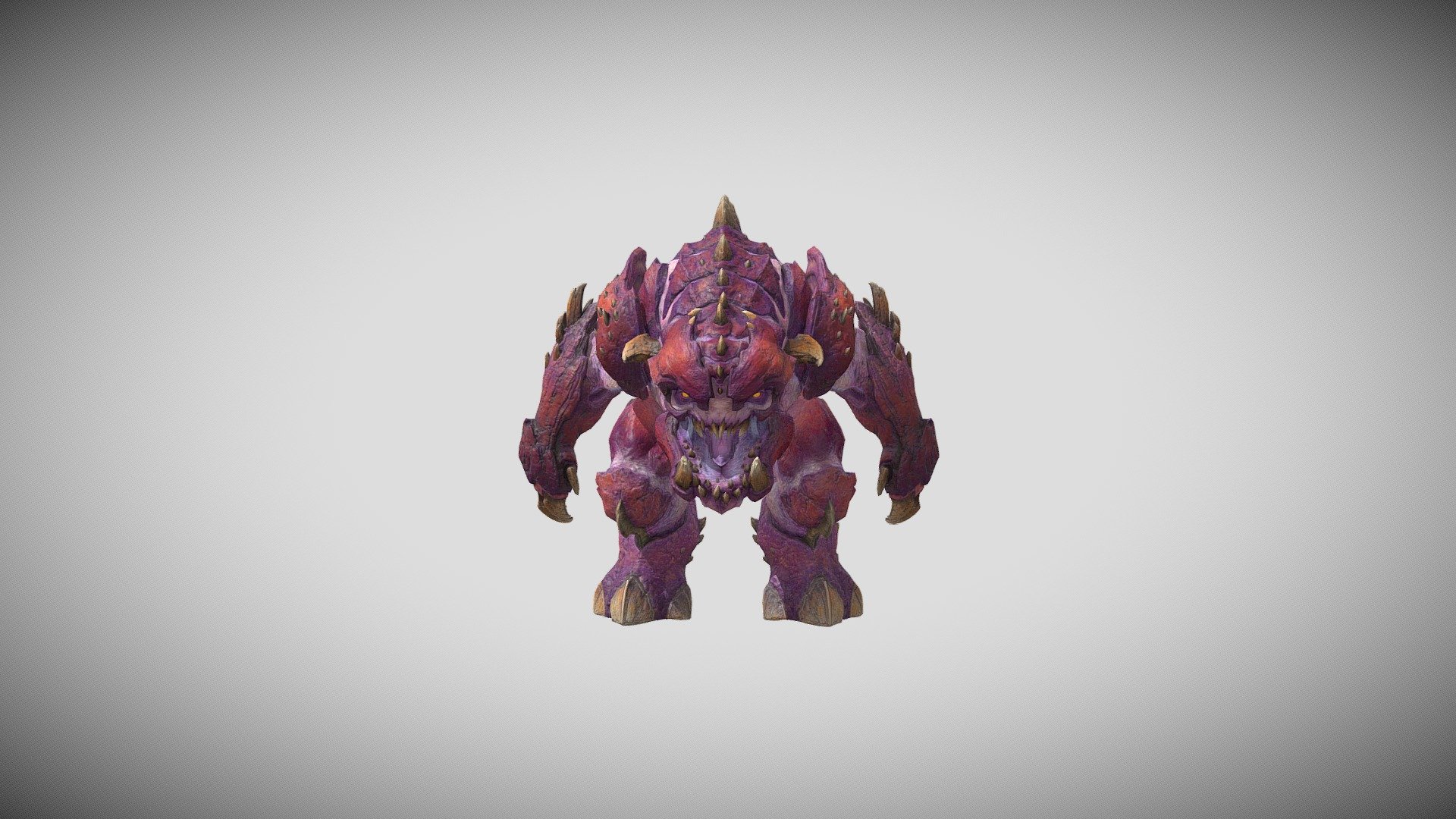 DOOM_eternal_pinky - 3D model by bill cipher (@948670131) [c0cd7f5 ...