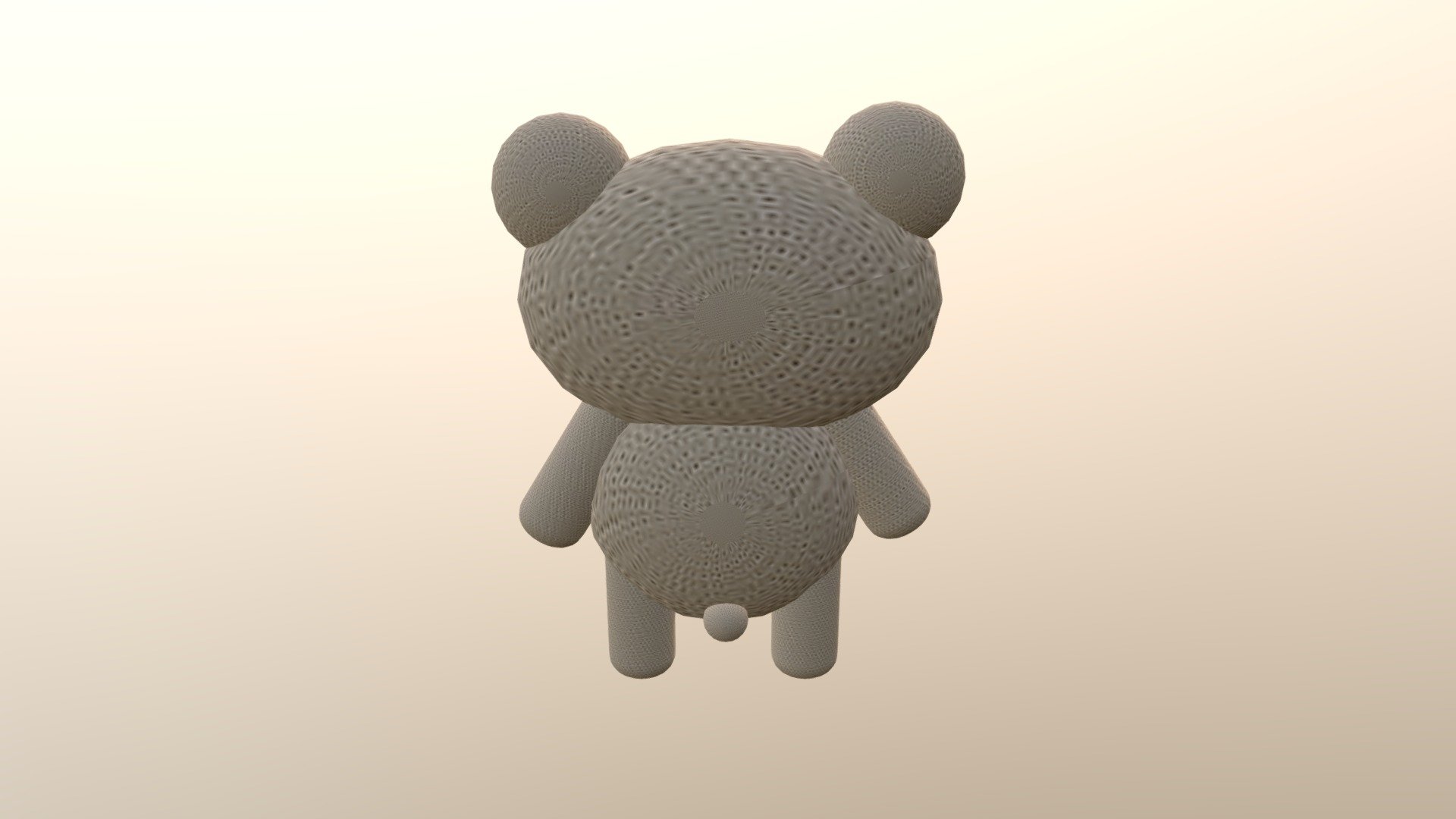 Teddy with Textures - 3D model by heatherparrett [c0ce66b] - Sketchfab