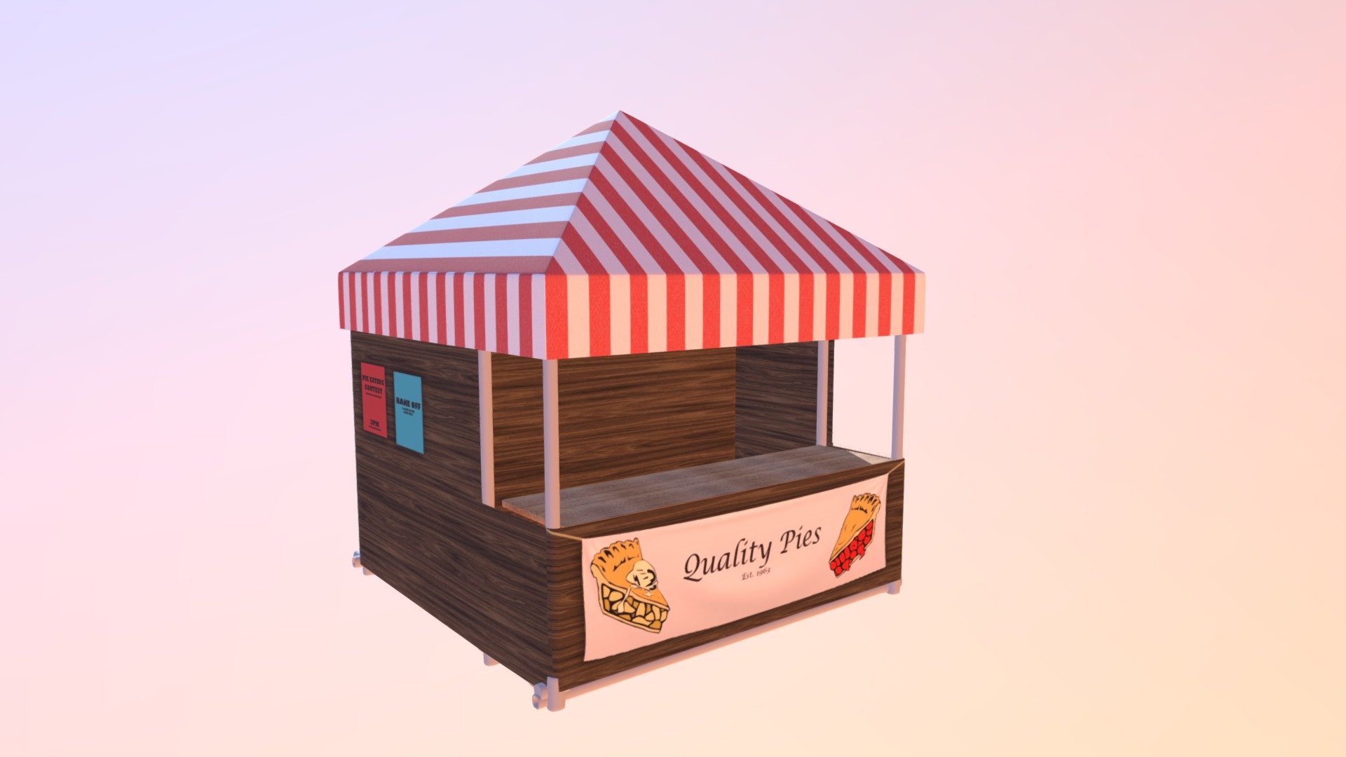 Shop Stall PM - 3D model by brit-IDD (@britkids) [c0cefbc] - Sketchfab