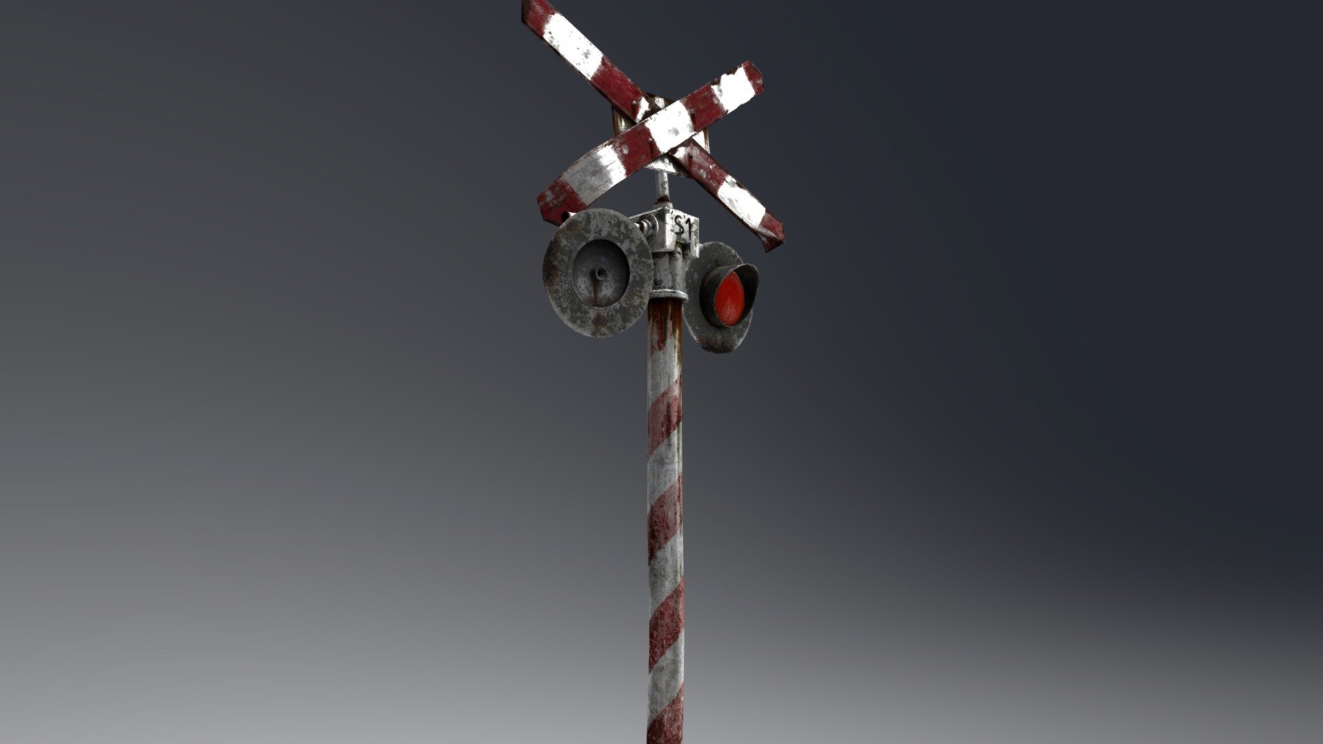 Old train sign - 3D model by ivanivanov88 (@jakejameson88) [c0d2e10 ...