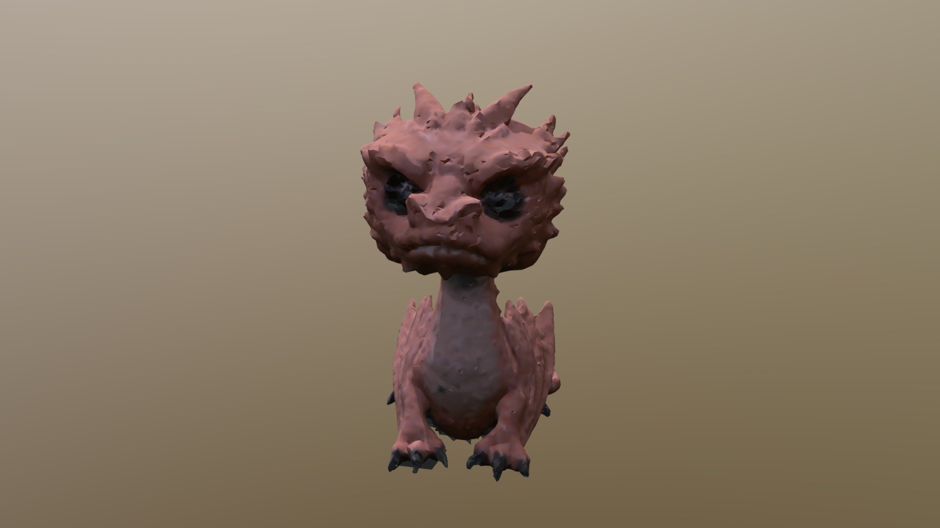 Smaug - 3D model by Savannah Schafer (@VannabelleJo) [c0d3b02] - Sketchfab