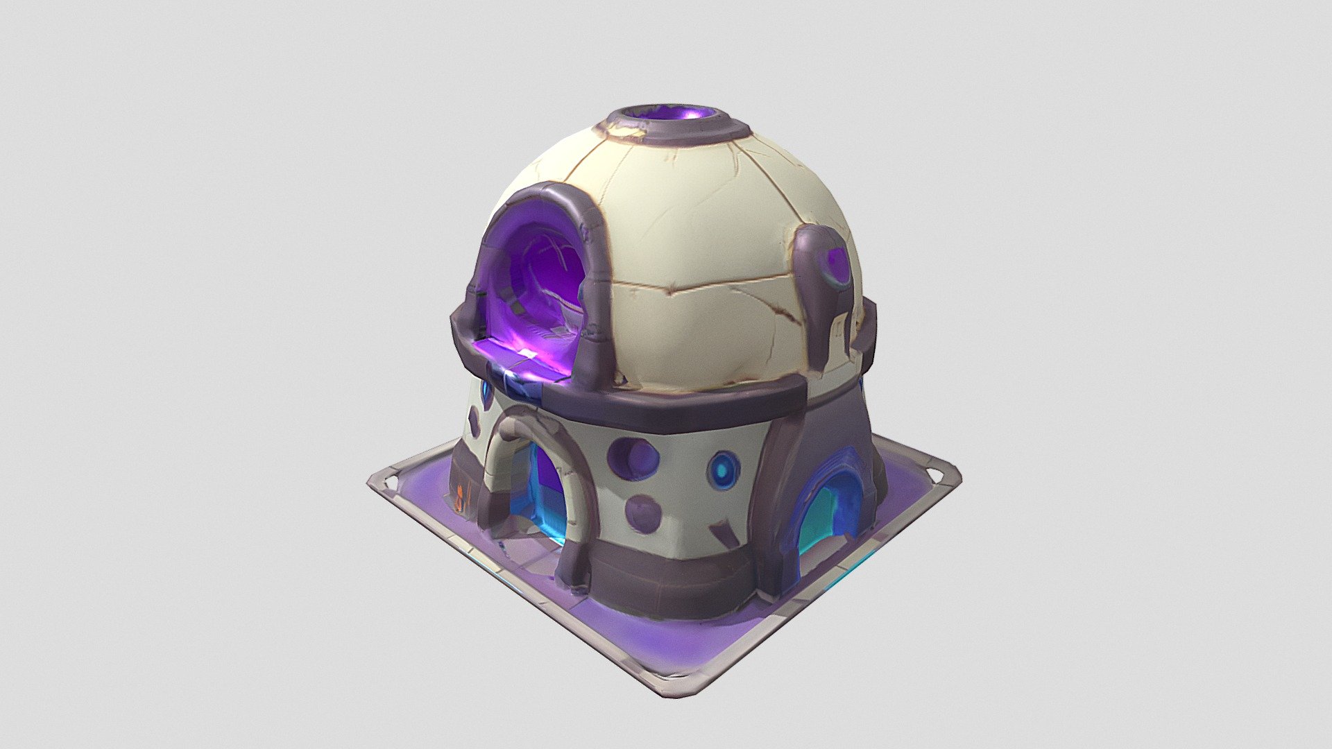 Isometric Sci-Fi Building - Download Free 3D model by Emm (@edemaistre ...