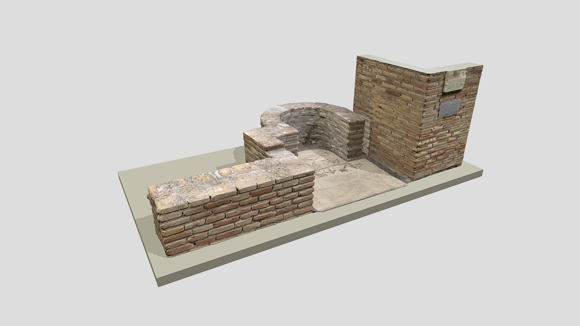 Lararium Itálica - 3D model by Margarita Infante (@Margarita_Infante ...