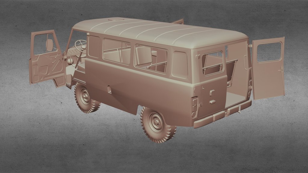 uaz - A 3D model collection by Stand-Ing - Sketchfab