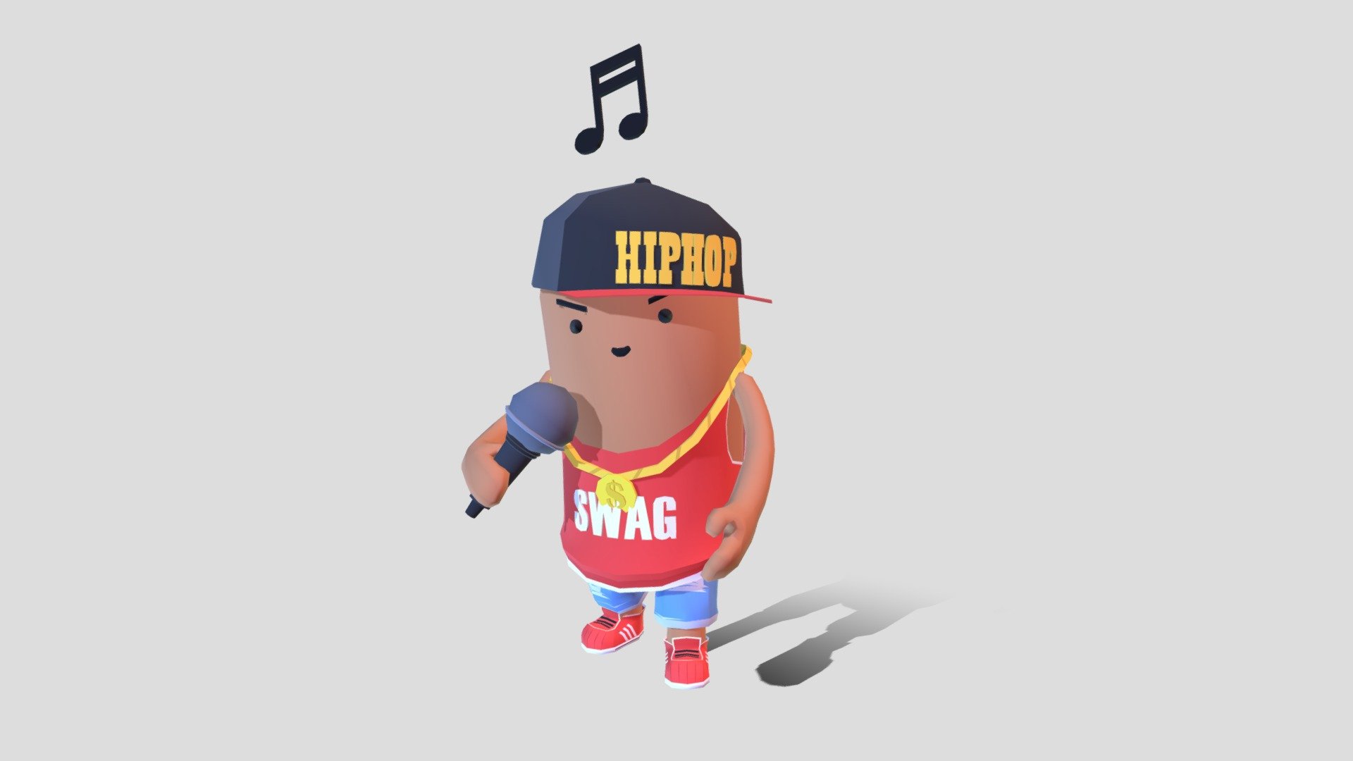 Andre the rapper - 3D model by bluecat.hb [c0d7875] - Sketchfab