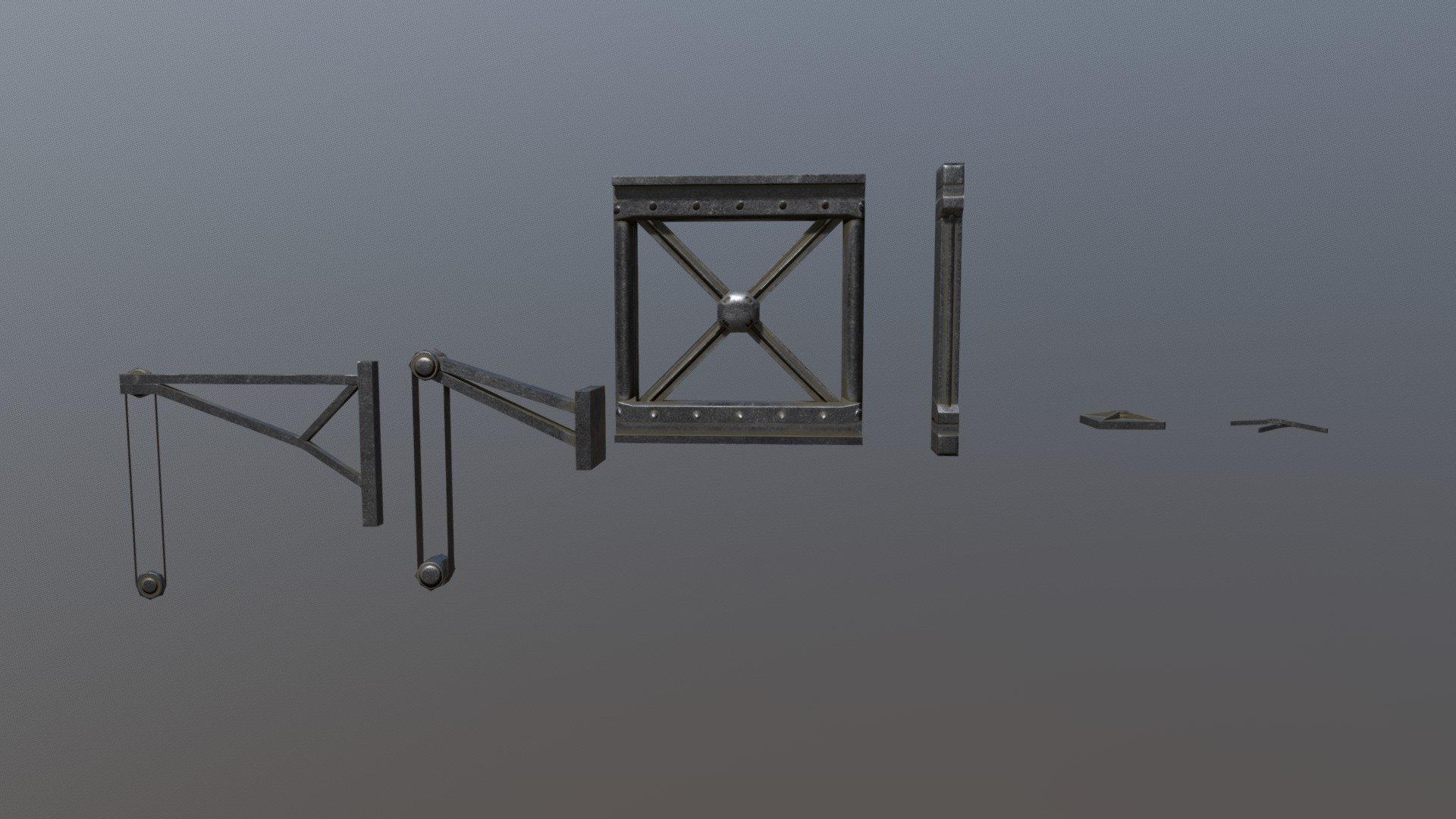 Canal Architecture Props - 3D model by Kennedy98 [c0d7dcb] - Sketchfab