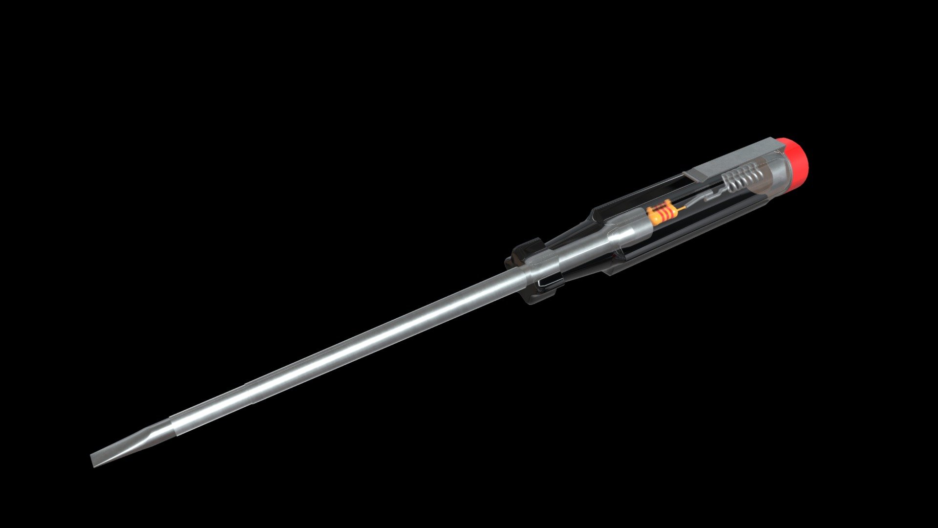 Test light screwdriver - Buy Royalty Free 3D model by FrancescoMilanese ...