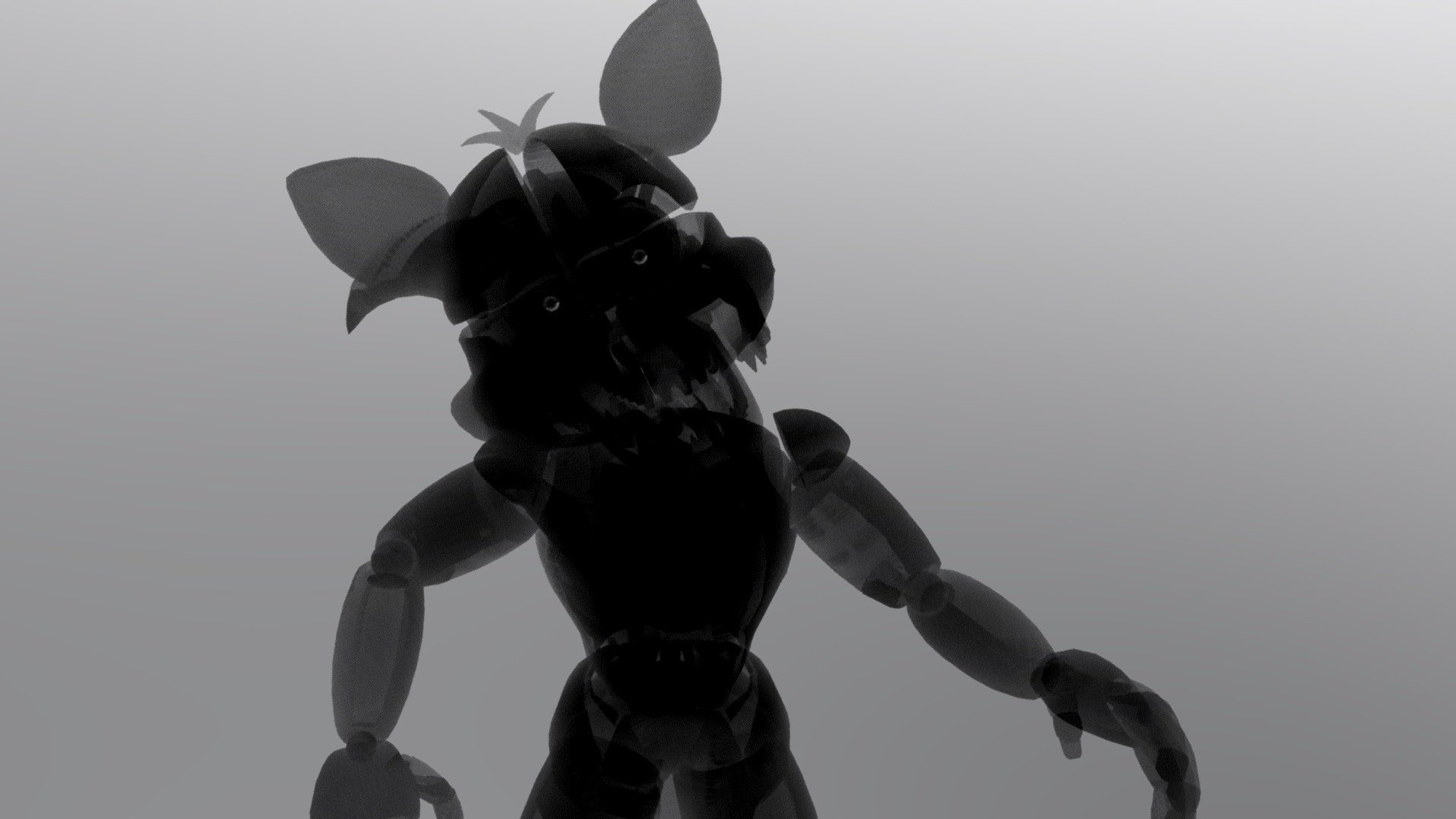 Shadow funtime-foxy - Download Free 3D model by 🤎 fℝεDᗪ𝐘_𝒻𝓪zⒷᵉ𝐀ⓡ 🤎 (@Fazbearcool) [c0d89f8 ...