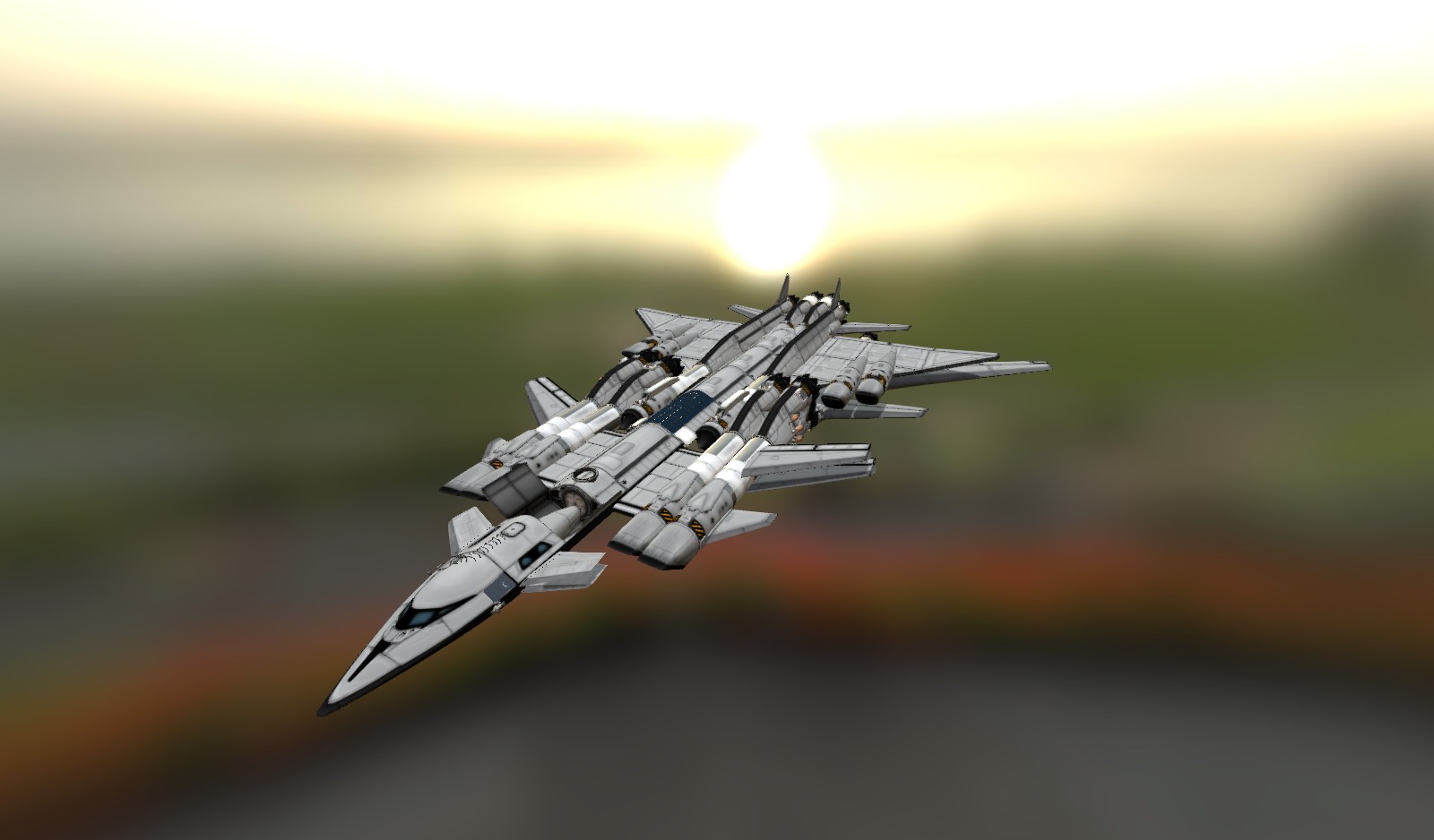 SSTO TEST - 3D model by archeicaltras [c0d8f66] - Sketchfab