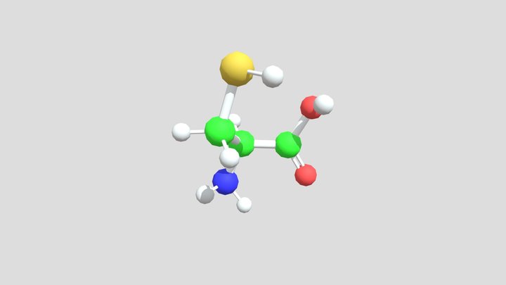 Cysteine 3D models - Sketchfab