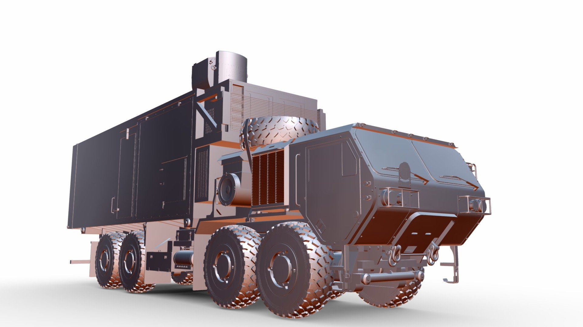 HEMTT M978A2 8X8 LASER esboço - 3D model by LM3D (@lm9241221) [c0dbb16 ...