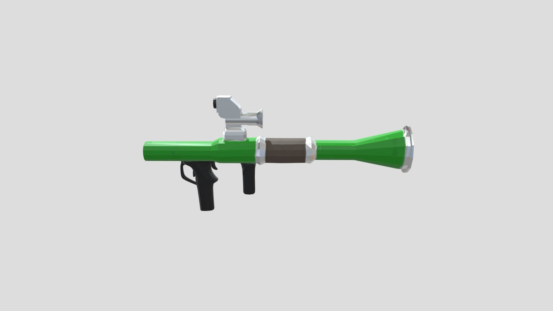 Bazooka - Download Free 3D model by ajdp98 [c0dc0df] - Sketchfab