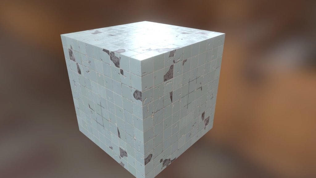 Broken Floor Tiles - 3D model by Folgore [c0de79b] - Sketchfab