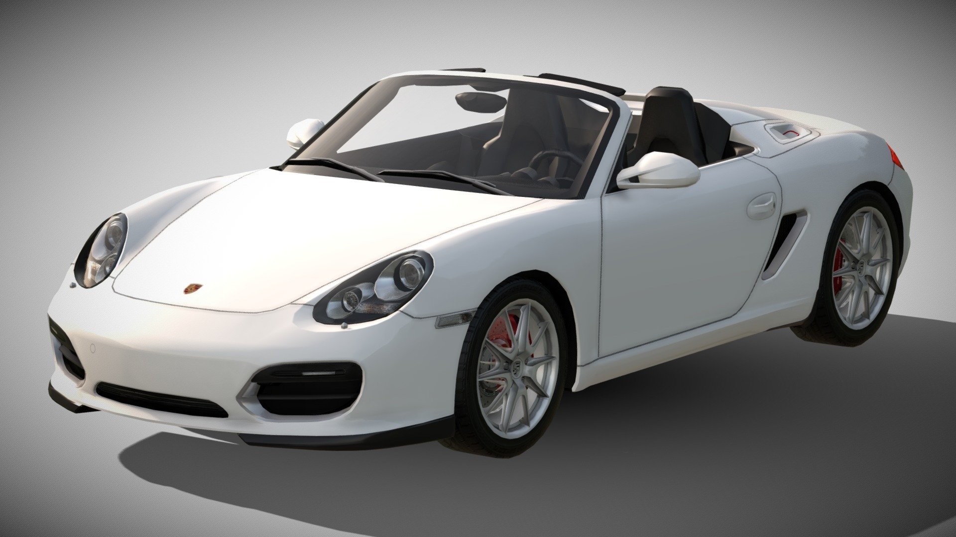 2010 Porsche Boxster Spyder - Download Free 3D model by Ddiaz Design ...