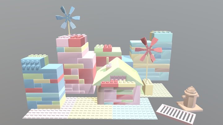Block 3D models - Sketchfab
