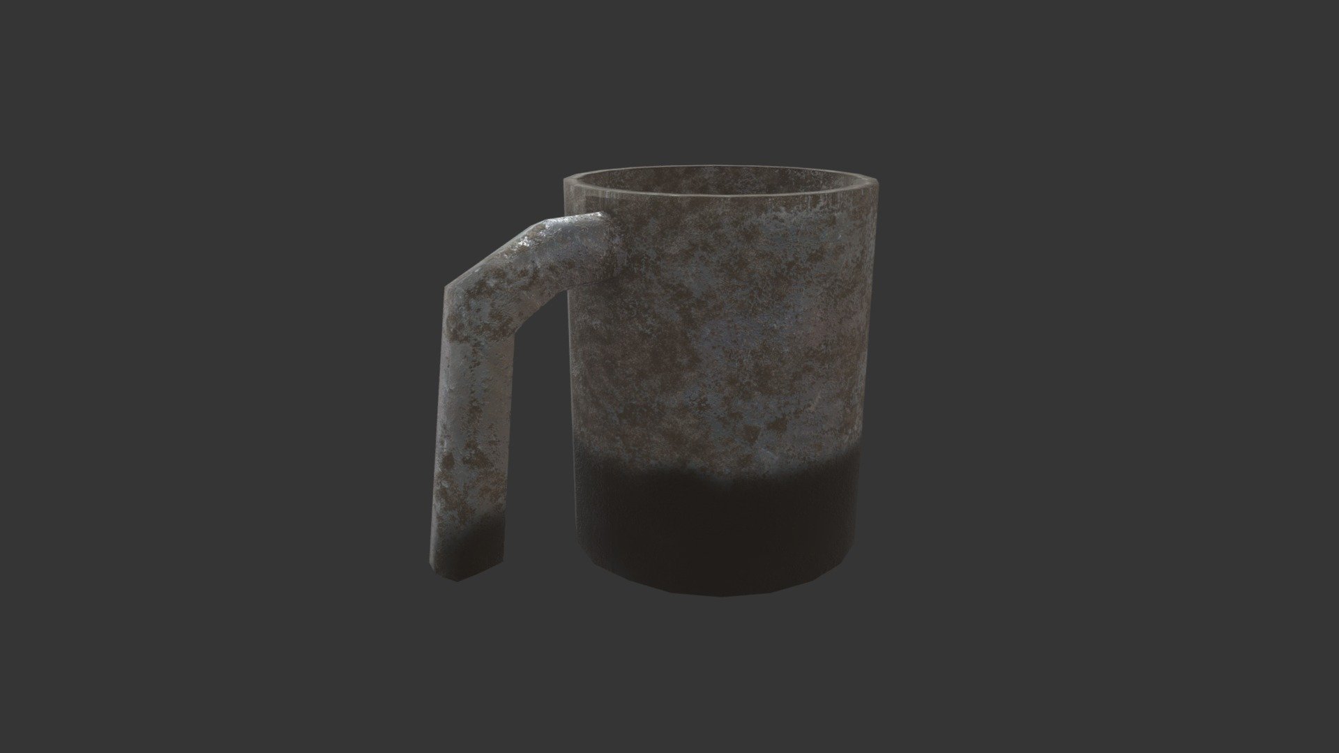 Old rusty cup - 3D model by HartzellMaxPhillips [c0df791] - Sketchfab