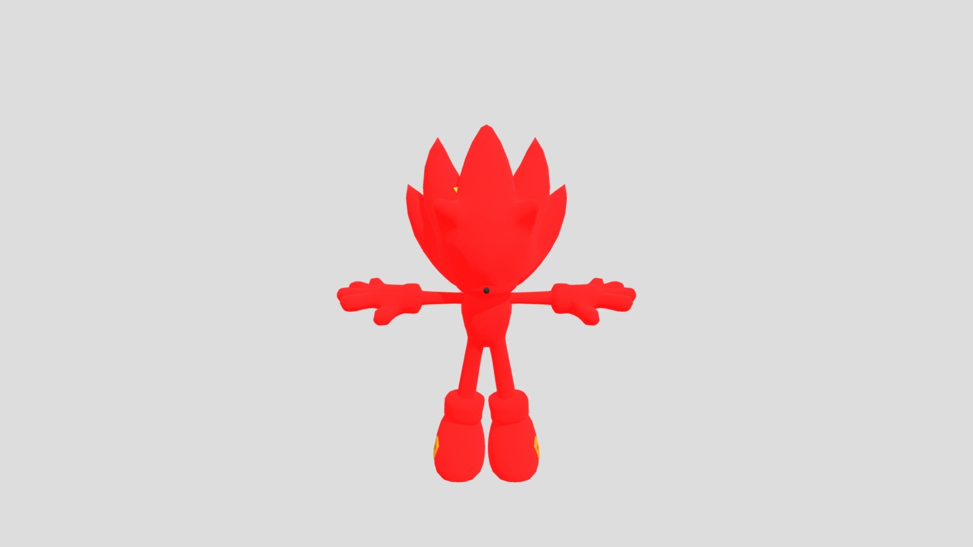 Super Duper Sonic - Download Free 3D model by Thomasxsonic [c0dfe82 ...